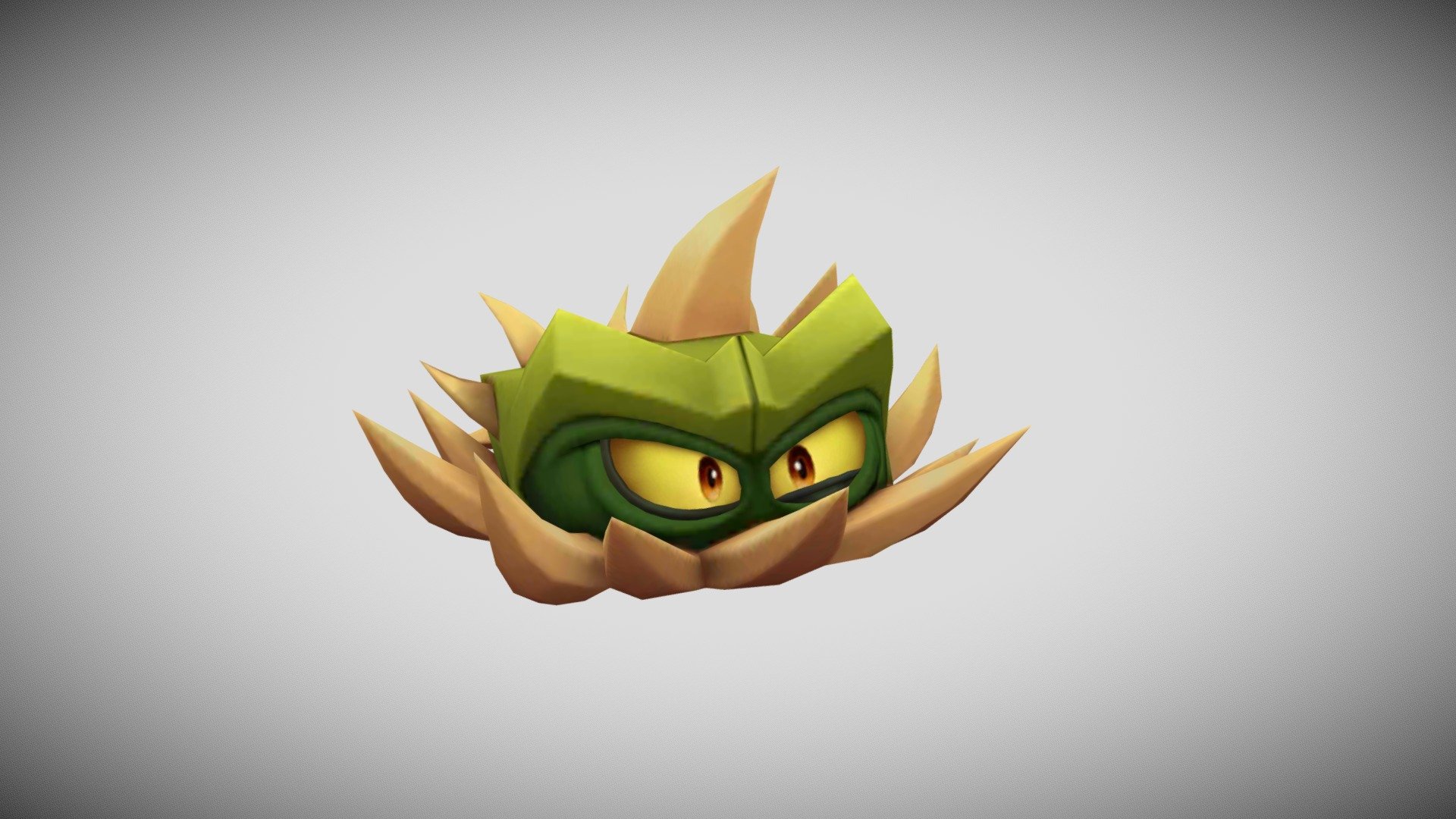 Plants Vs. Zombies 3 (Pre- Alpha) - Spikeweed - Download Free 3D model ...