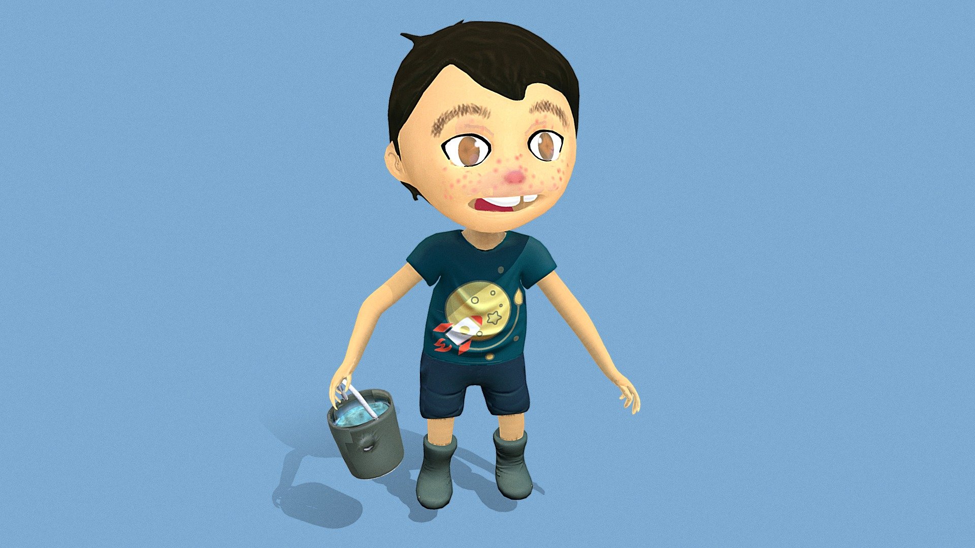 Boy Stylized v2 - Download Free 3D model by dartuchiwa [dfd1459 ...