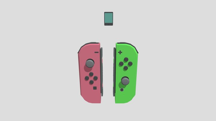 Joycon 3D models - Sketchfab
