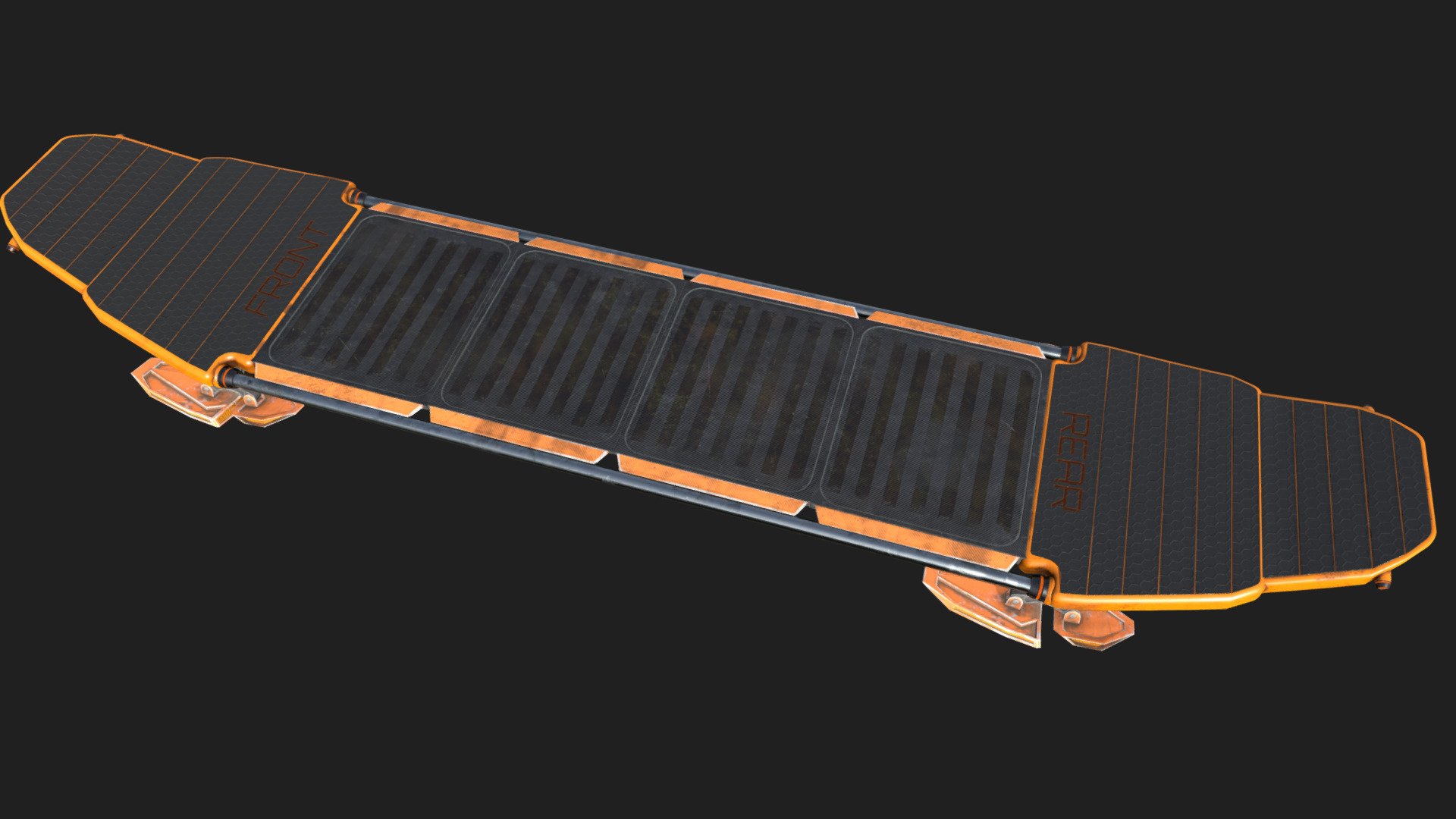 Hoverboard Concept V1 - 3D model by Andrew Johnson (@Andrew_Johnson ...