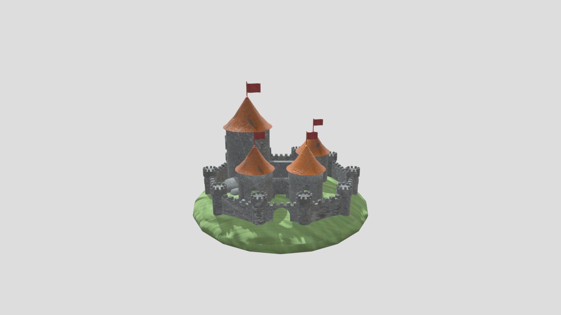 Zamok - 3D model by sdqwxc [dfd5209] - Sketchfab