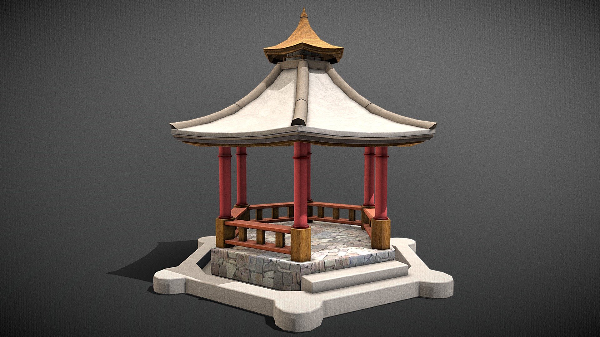 Pavilion - Buy Royalty Free 3D model by 3D modeler (@3DModelerr ...