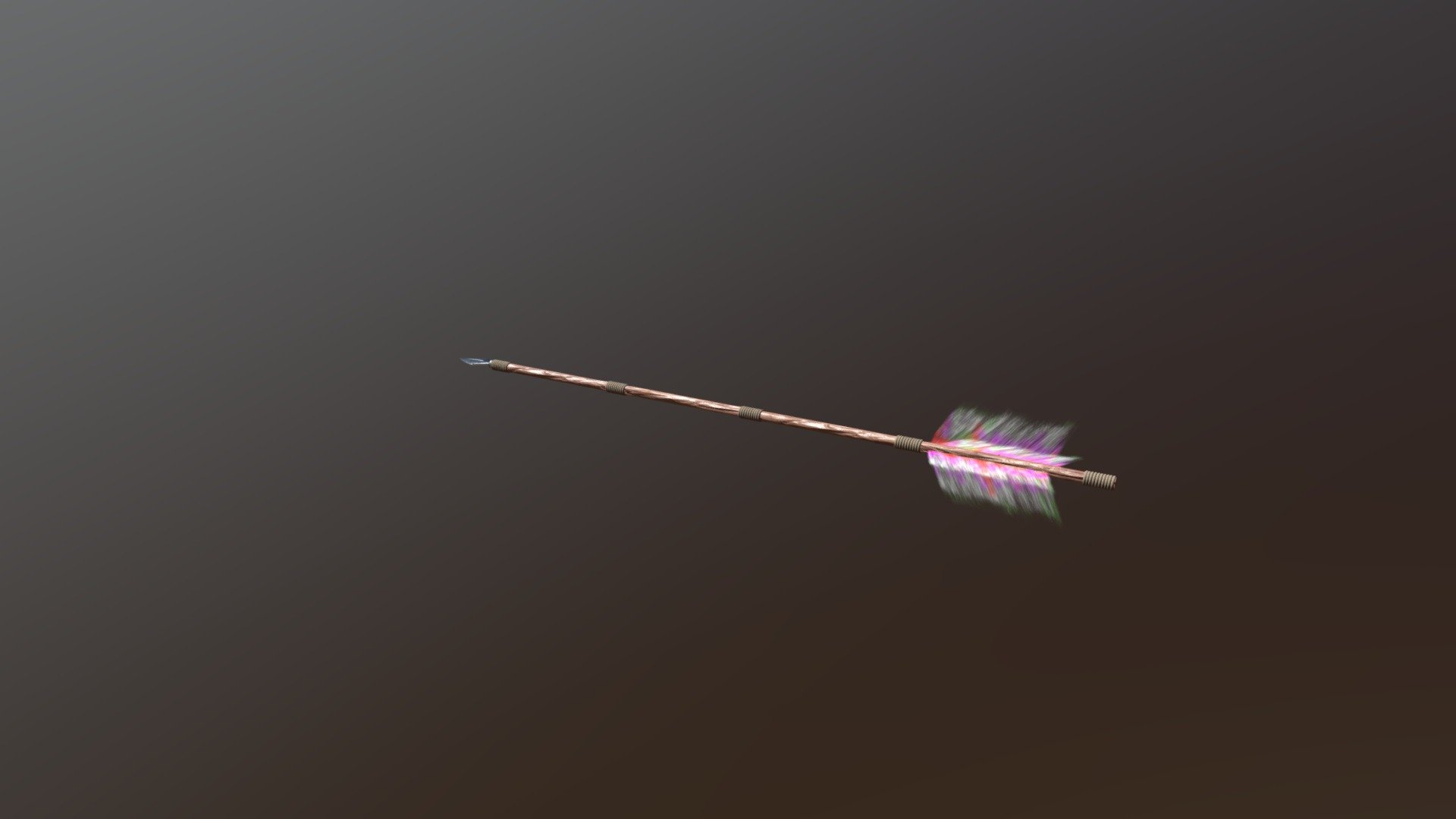Indian Arrow - 3D model by Adamska [dfd5e3c] - Sketchfab