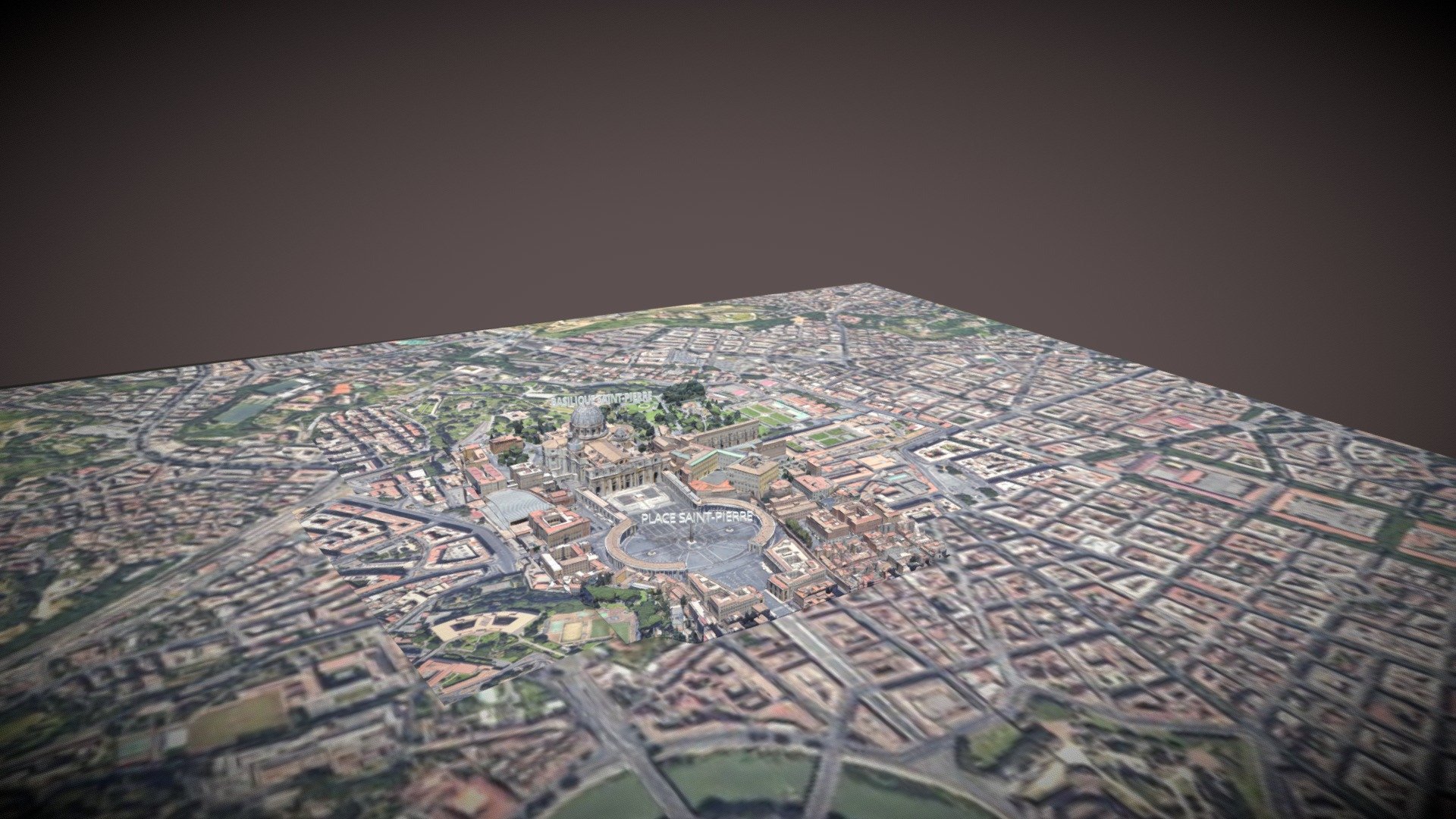 Vatican City - Download Free 3D model by Visactu (@visactu3D) [dfd6763 ...