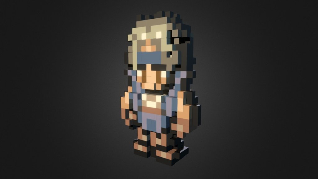 Ff VI Locke Cole - Download Free 3D model by Leonardo Gaviria / 3D ...