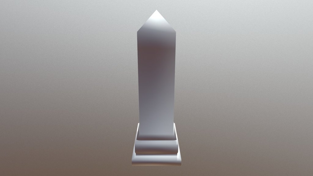 Obelisk - 3D model by dmozeliak [dfd8c51] - Sketchfab