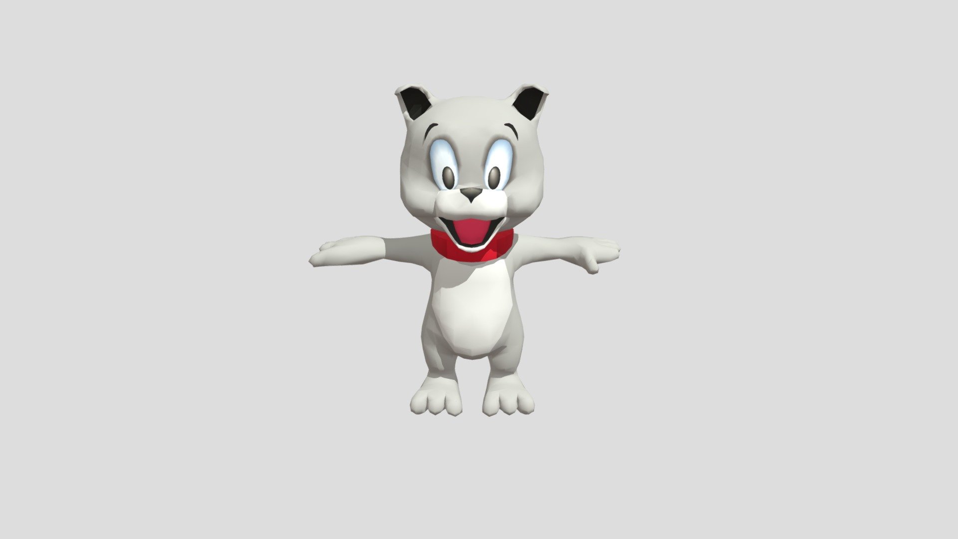 Tyke from Tom and Jerry - Download Free 3D model by 3D by Renato👽 ...