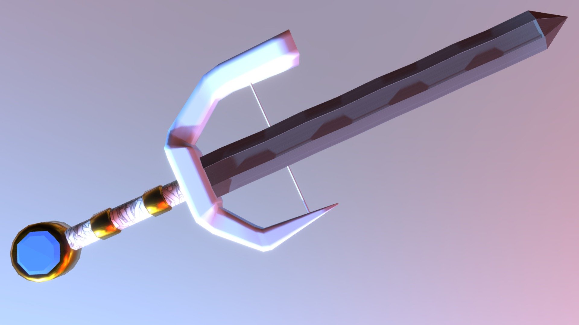 Dental Floss Sword - 3D model by GooGoobie [dfd92fe] - Sketchfab