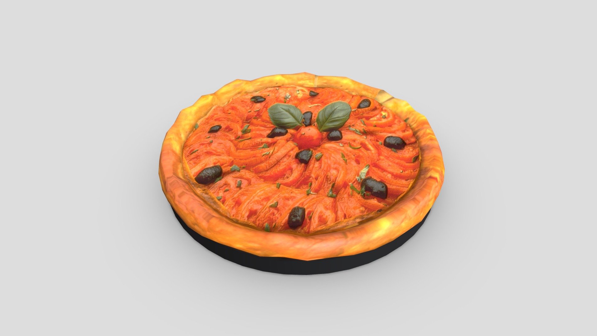 Pizza - Download Free 3D model by raptor3 [dfd9308] - Sketchfab