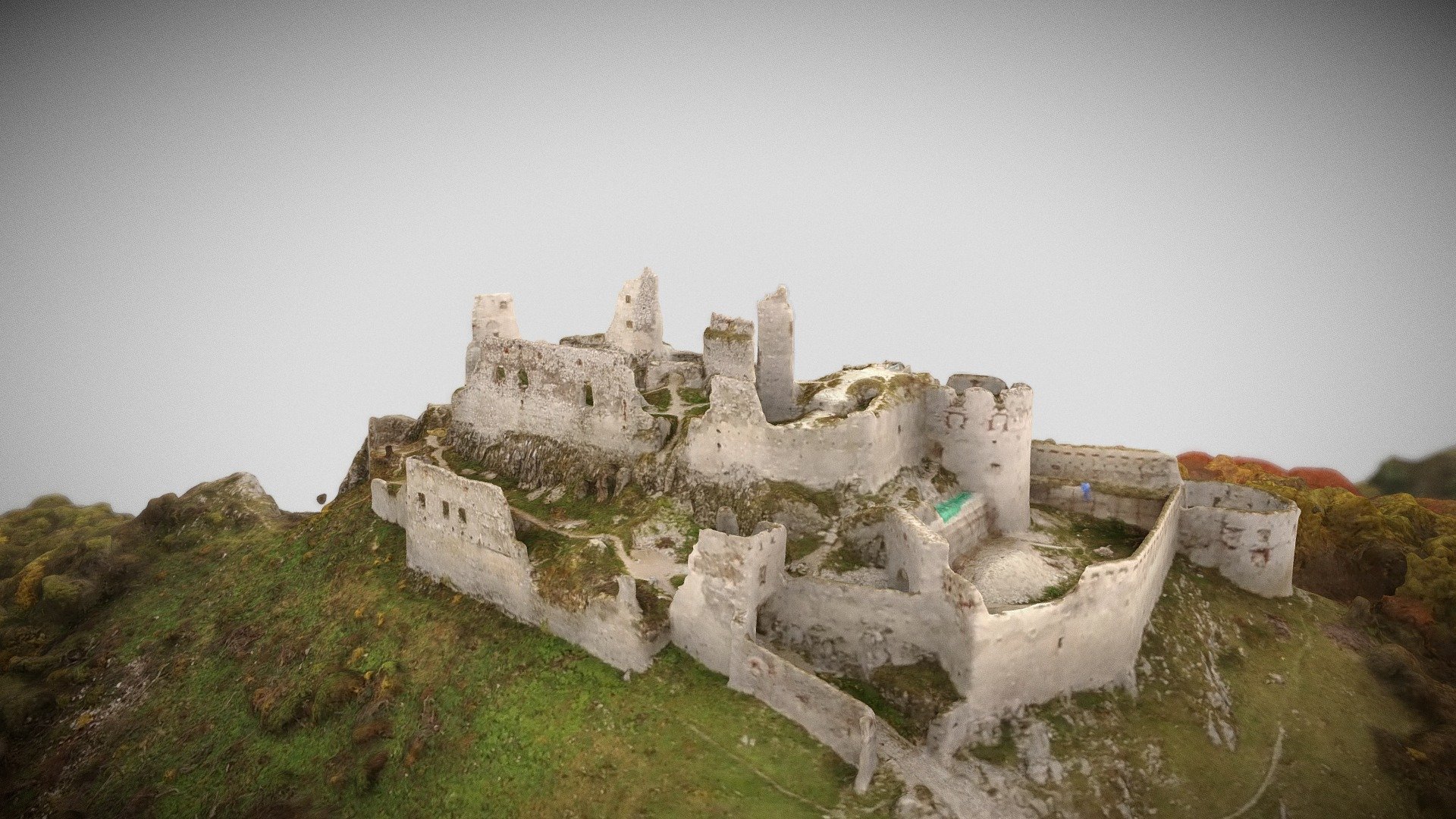 Plavecky castle / Plavecky hrad - Buy Royalty Free 3D model by majo ...