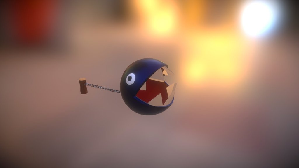 Chain Chomp **OLD** - 3D model by Harold P. de Boer (@Harold1995 ...