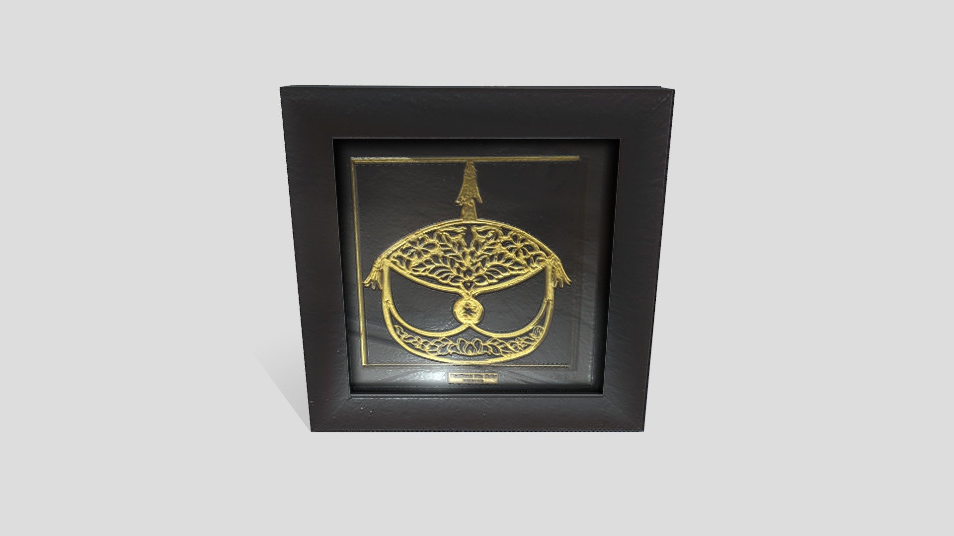 WAU BULAN WALL DECOR FRAME - Download Free 3D model by eeelabvisual ...