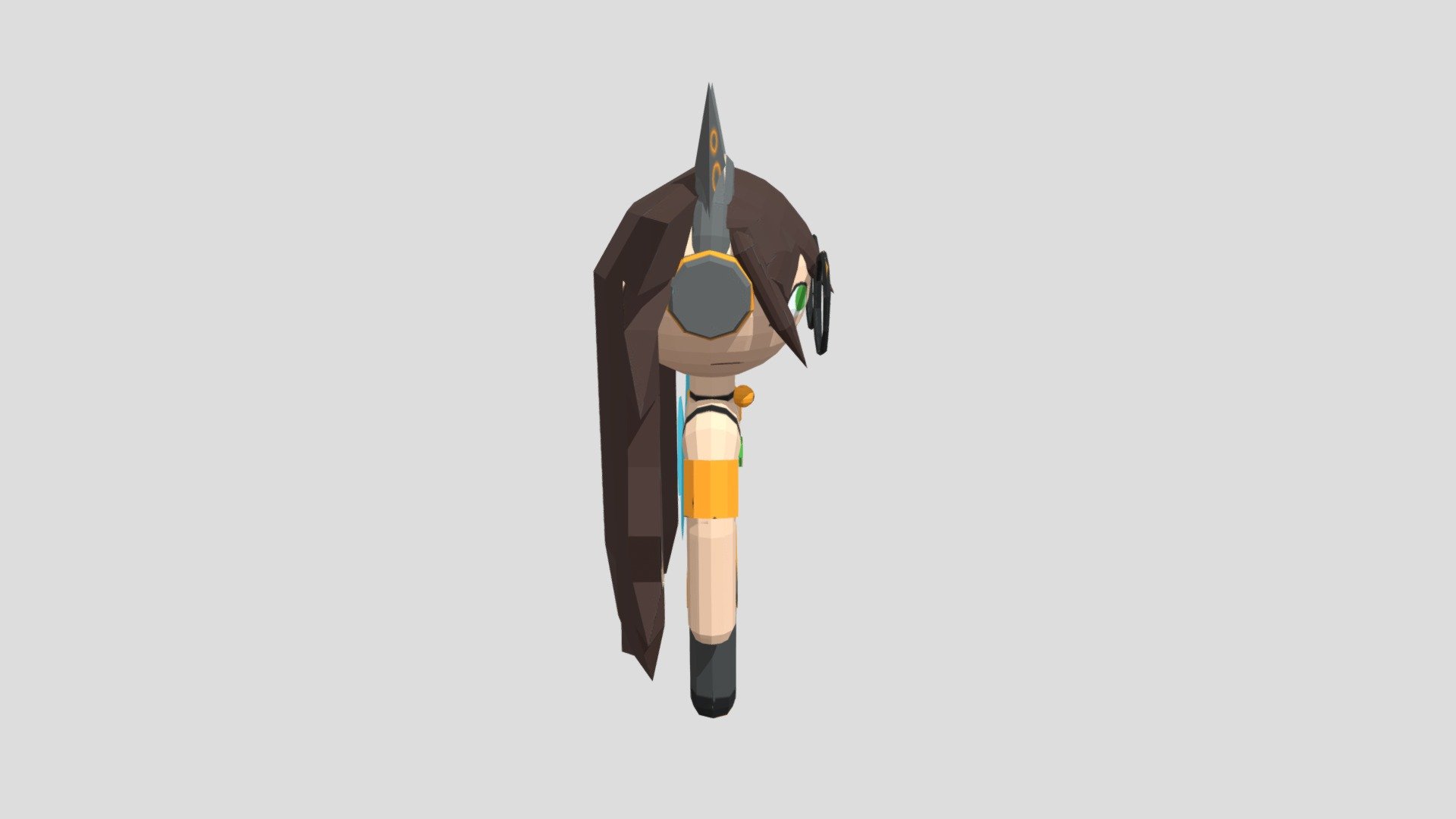 chibi_koda - Download Free 3D model by sky_dhoker [dfda98a] - Sketchfab