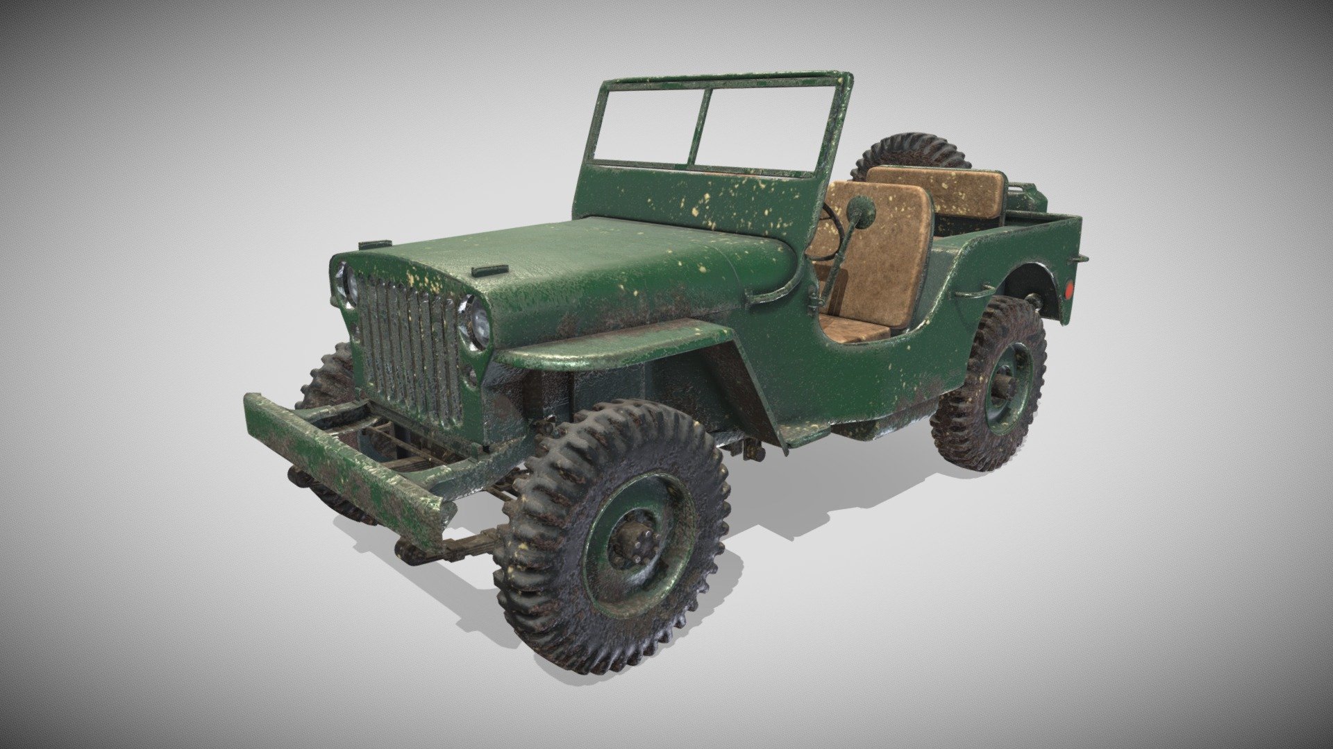 Jeep Willy - Wyend - Download Free 3D model by Francesco Coldesina ...