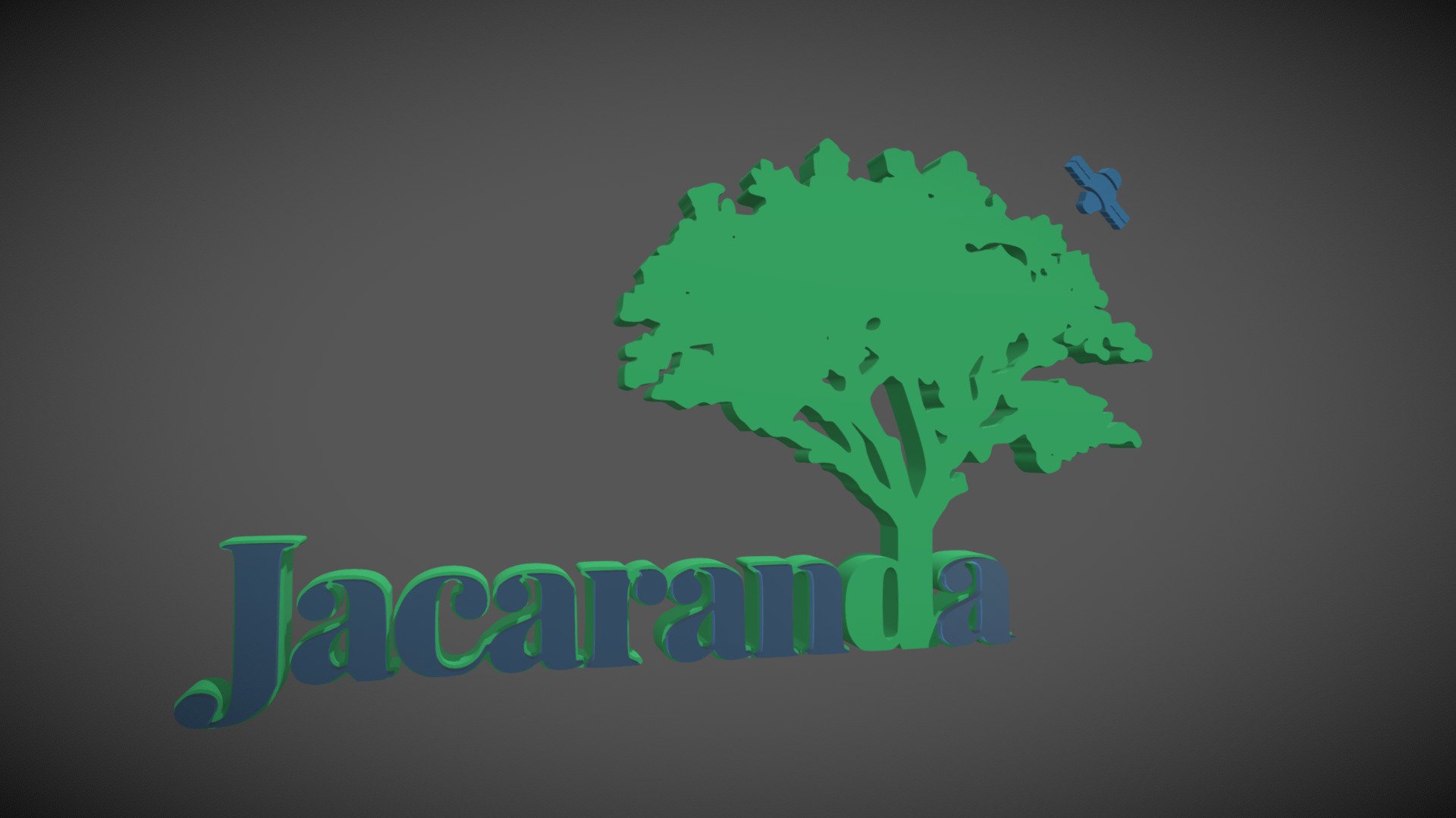 Jacaranda Logo - 3D model by Elvis Thermo (@elvis.thermo) [dfdce0d ...