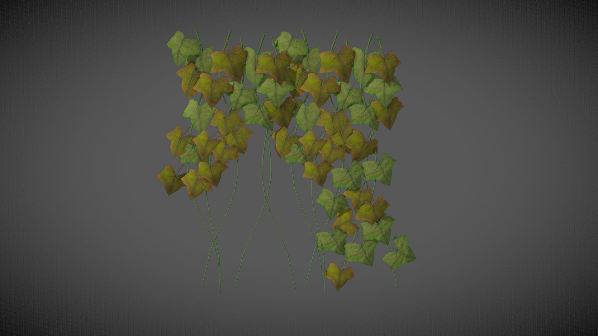 Overgrown Train Station Foliage - Ivy Segment 3 - Download Free 3D ...
