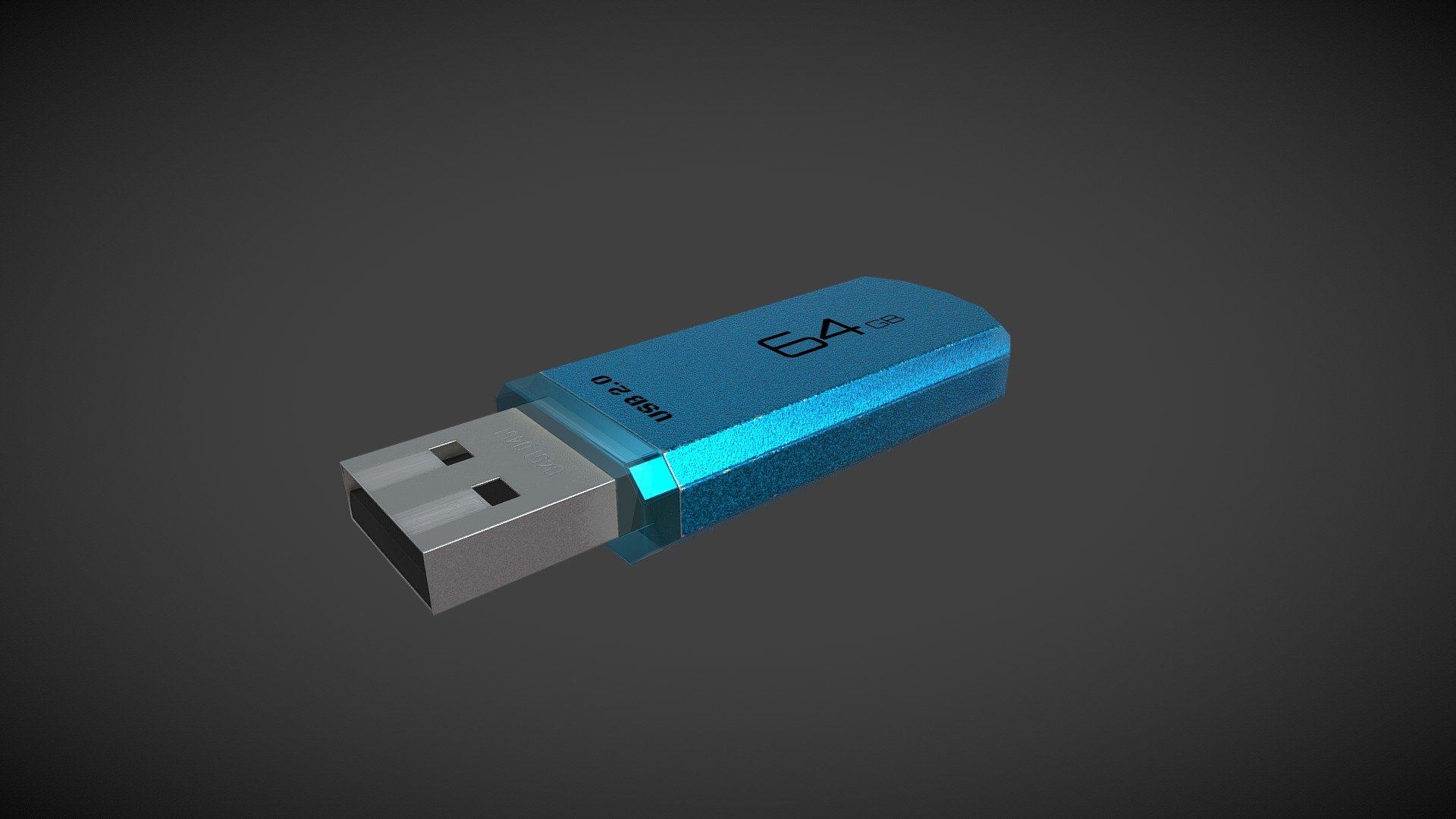 USB Flash Drive - 3D model by alexryabenkov [dfde0f0] - Sketchfab