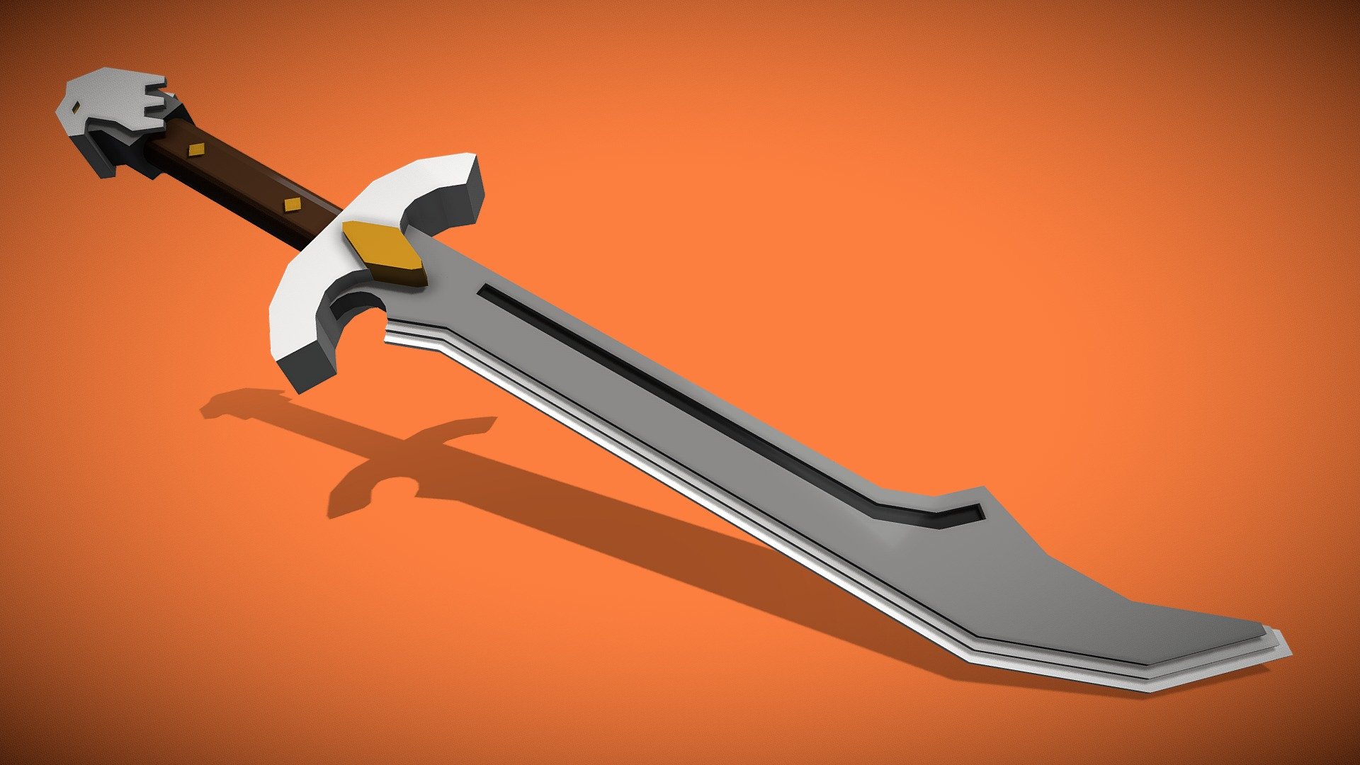 Scimitar (Desert Theme) - 3D model by V-Artistry (@Vahlgoul) [dfde703 ...