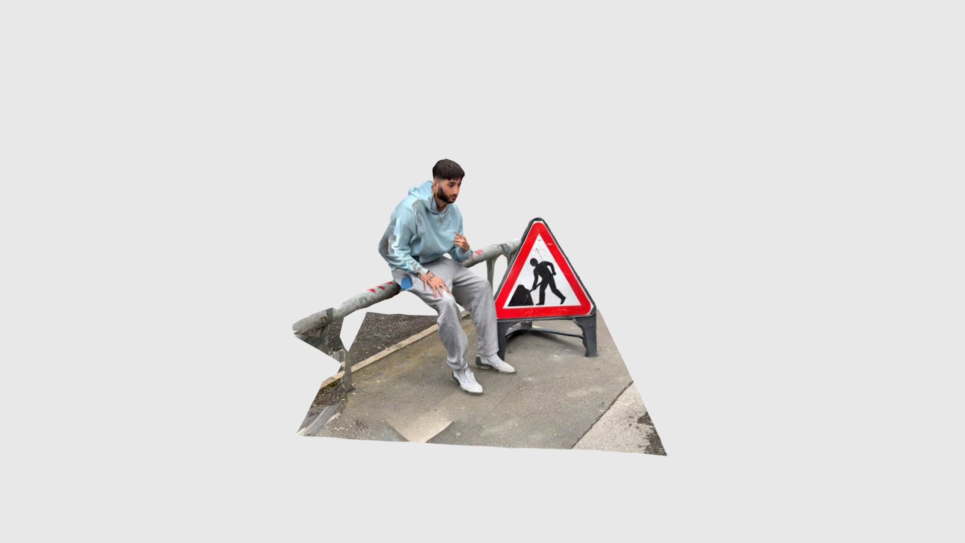 Road sign - Download Free 3D model by sitkiugursan [dfde911] - Sketchfab