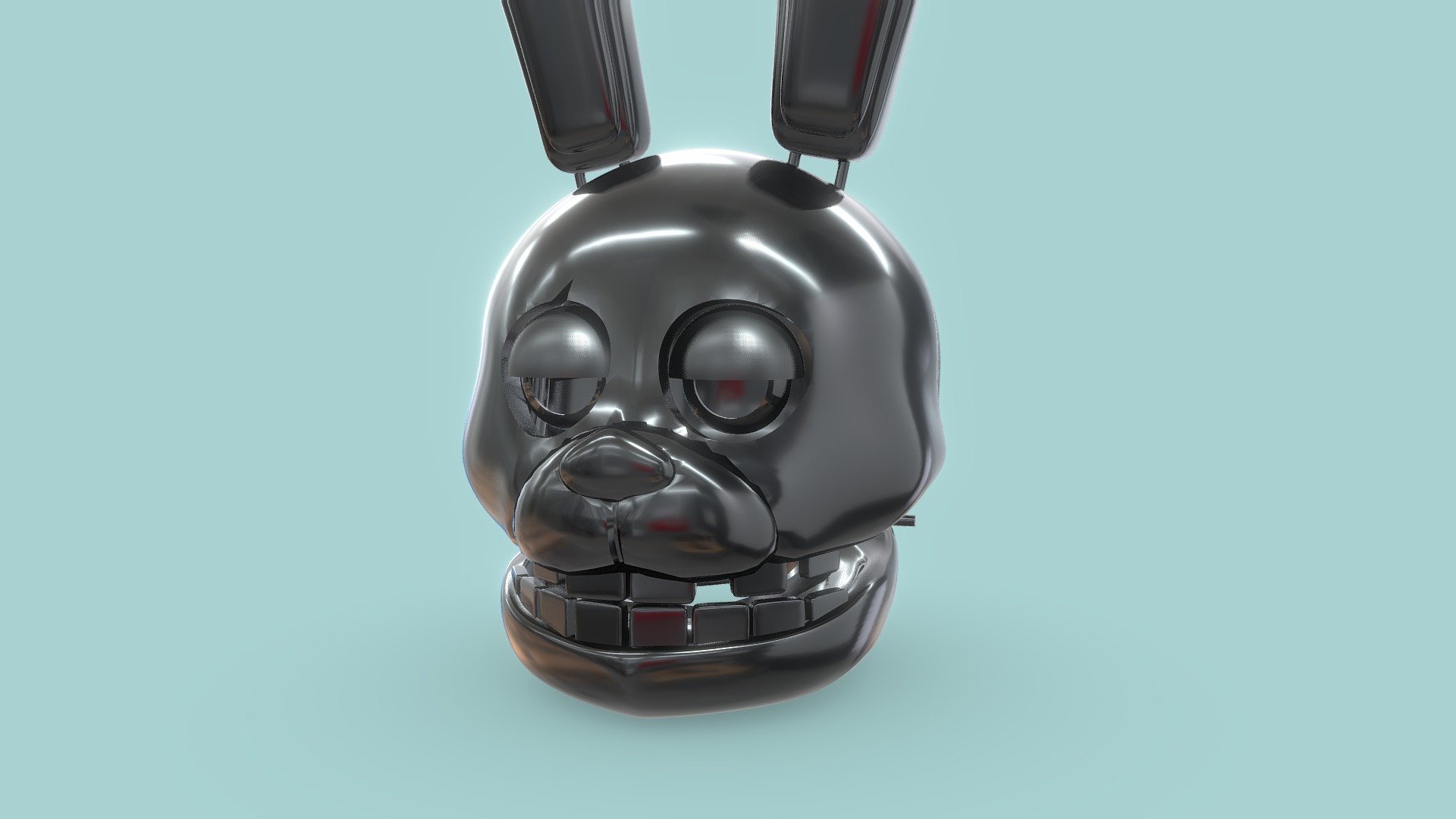 FNaF Springbonnie Helmet (3D printing project) - Download Free 3D model ...