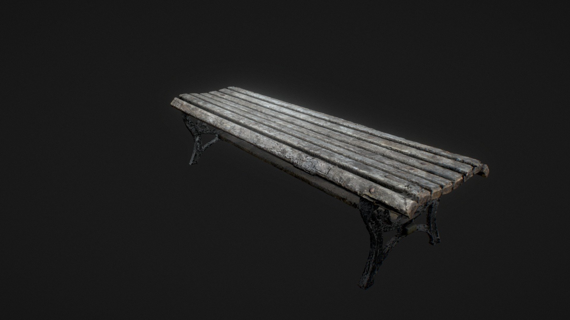 Vintage Bench - Buy Royalty Free 3D model by StudioNexus (@cynex ...