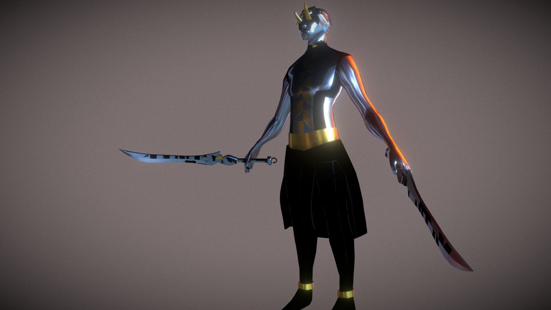 Enemy character no animations - 3D model by abdhullah [dfe0c79] - Sketchfab