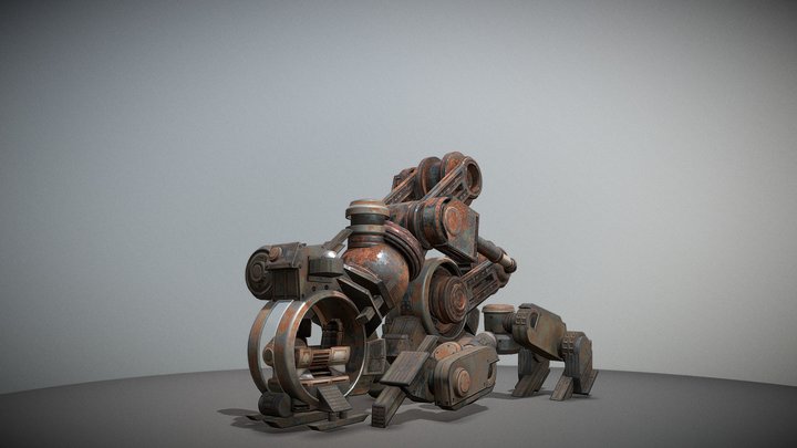 The-walking-mech-neck 3D models - Sketchfab