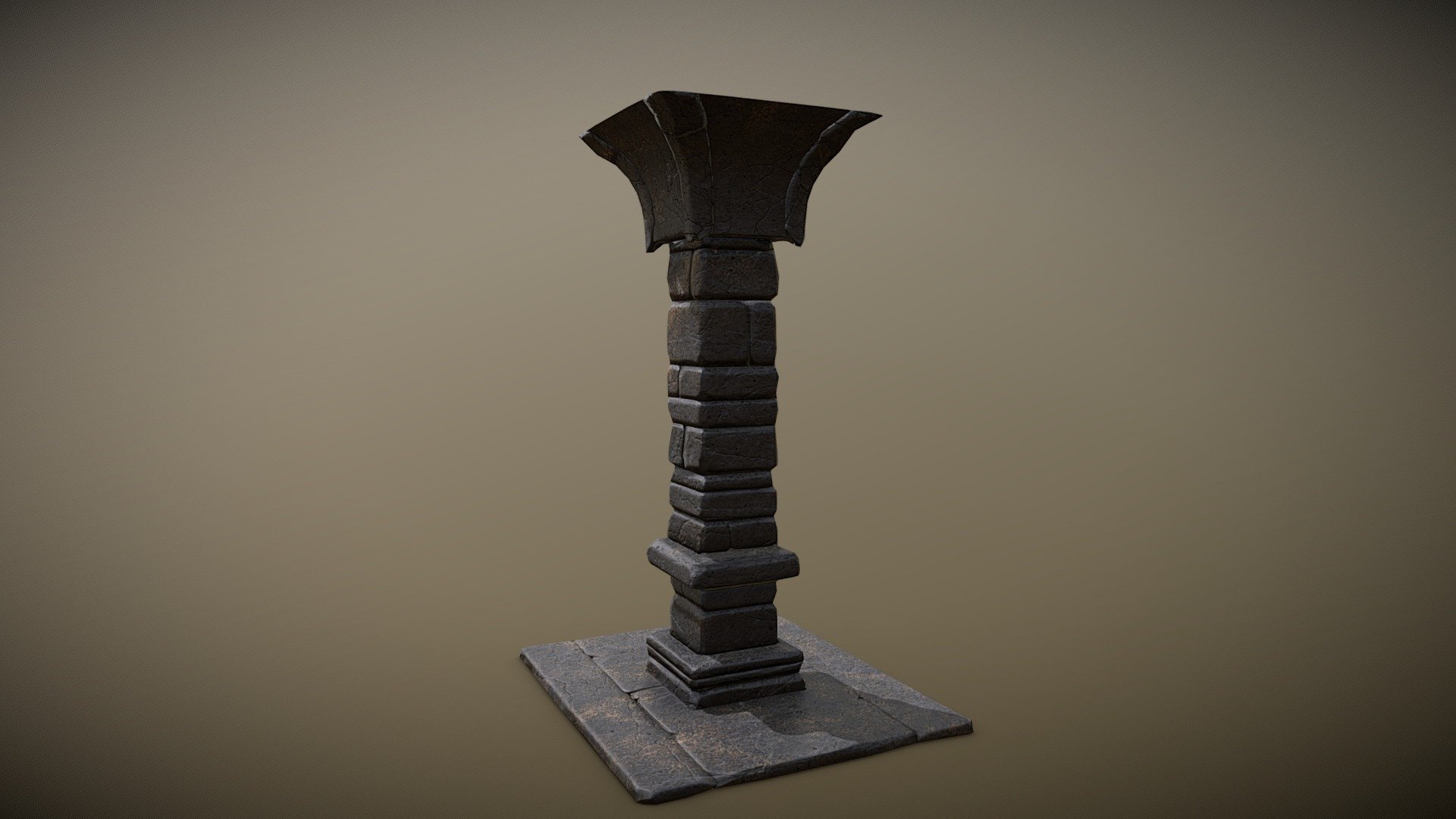 stone Pillar - Buy Royalty Free 3D model by cgmax7 [dfe2b98 ...