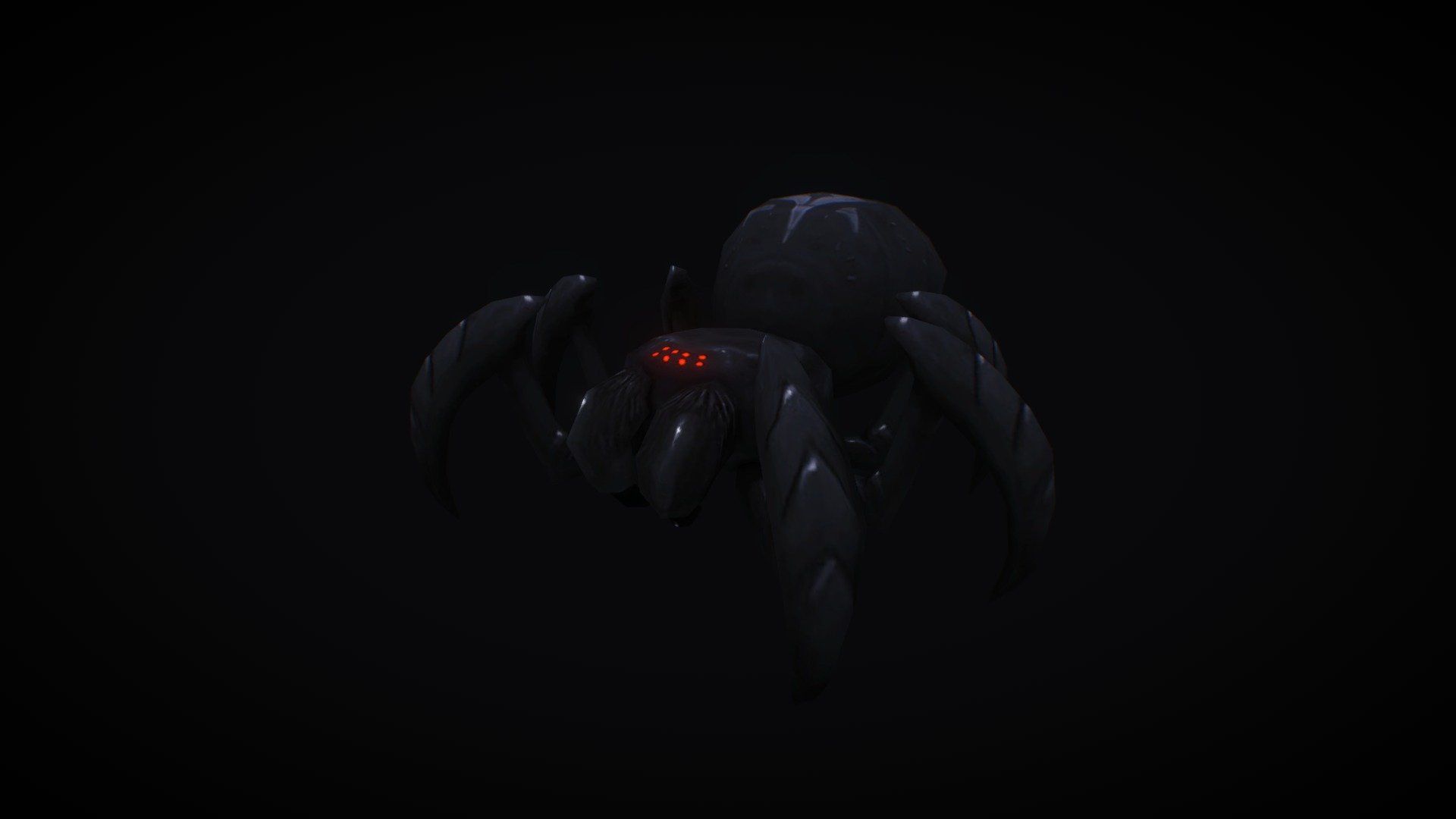 Spider - Download Free 3D model by Gektark [dfe4c25] - Sketchfab