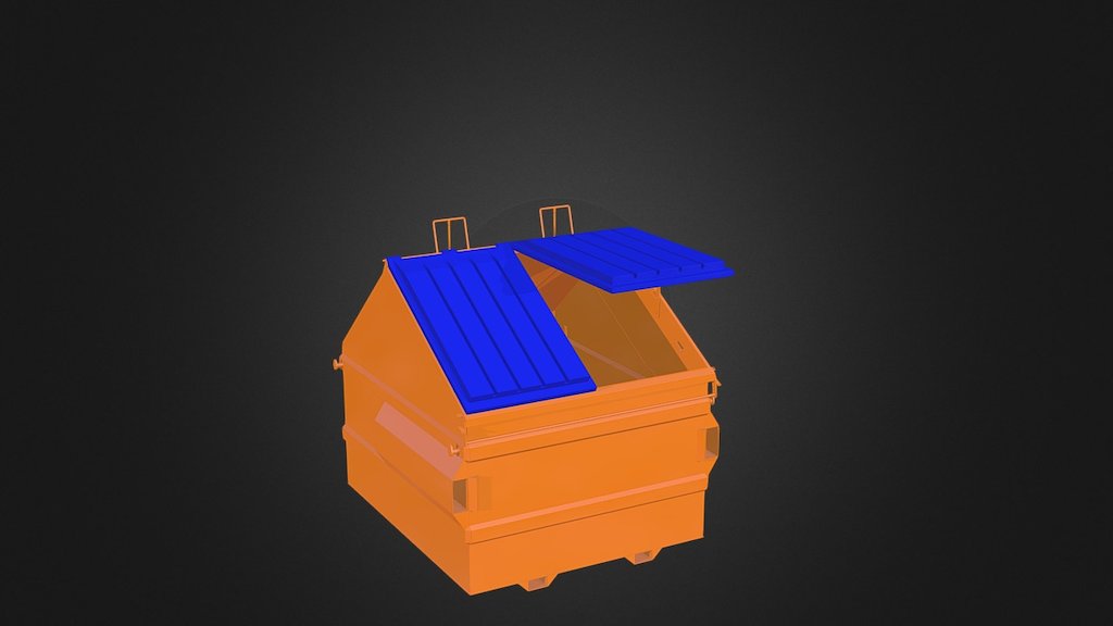 8yd / 6.1mtr FEL - 3D model by mjl-skipmaster [dfe4cec] - Sketchfab