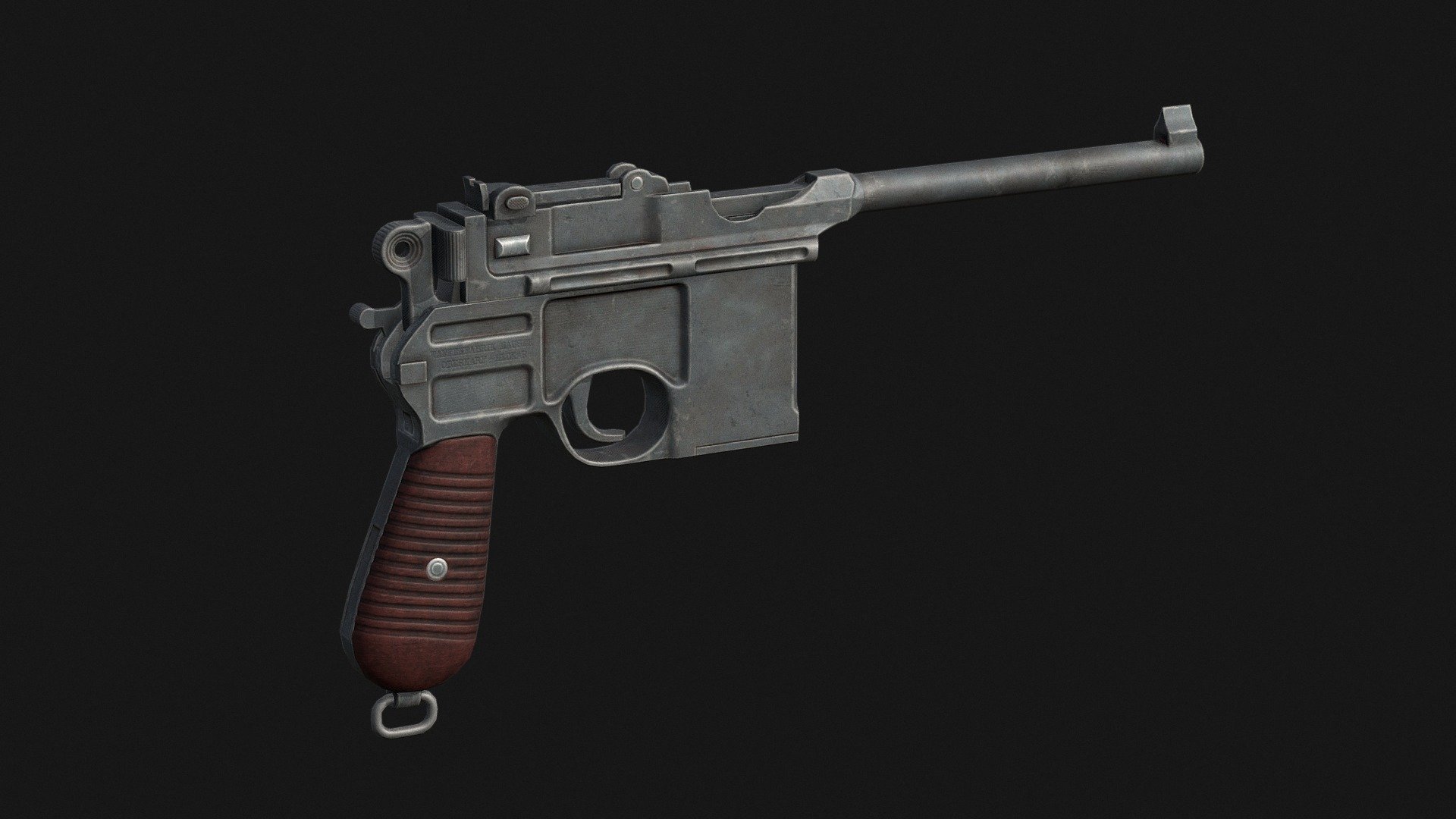 Mauser C96 - 3D model by momsboxtv [dfe5fb8] - Sketchfab
