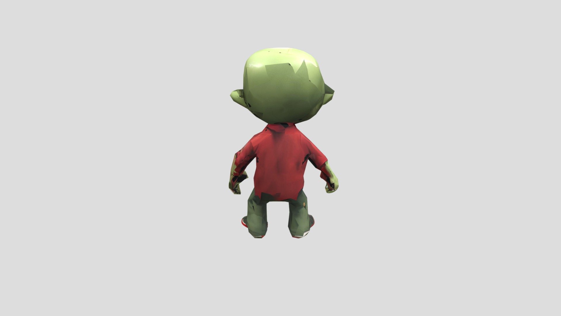 Chibi Zombie A - 3D model by odin.assets [dfe7eac] - Sketchfab