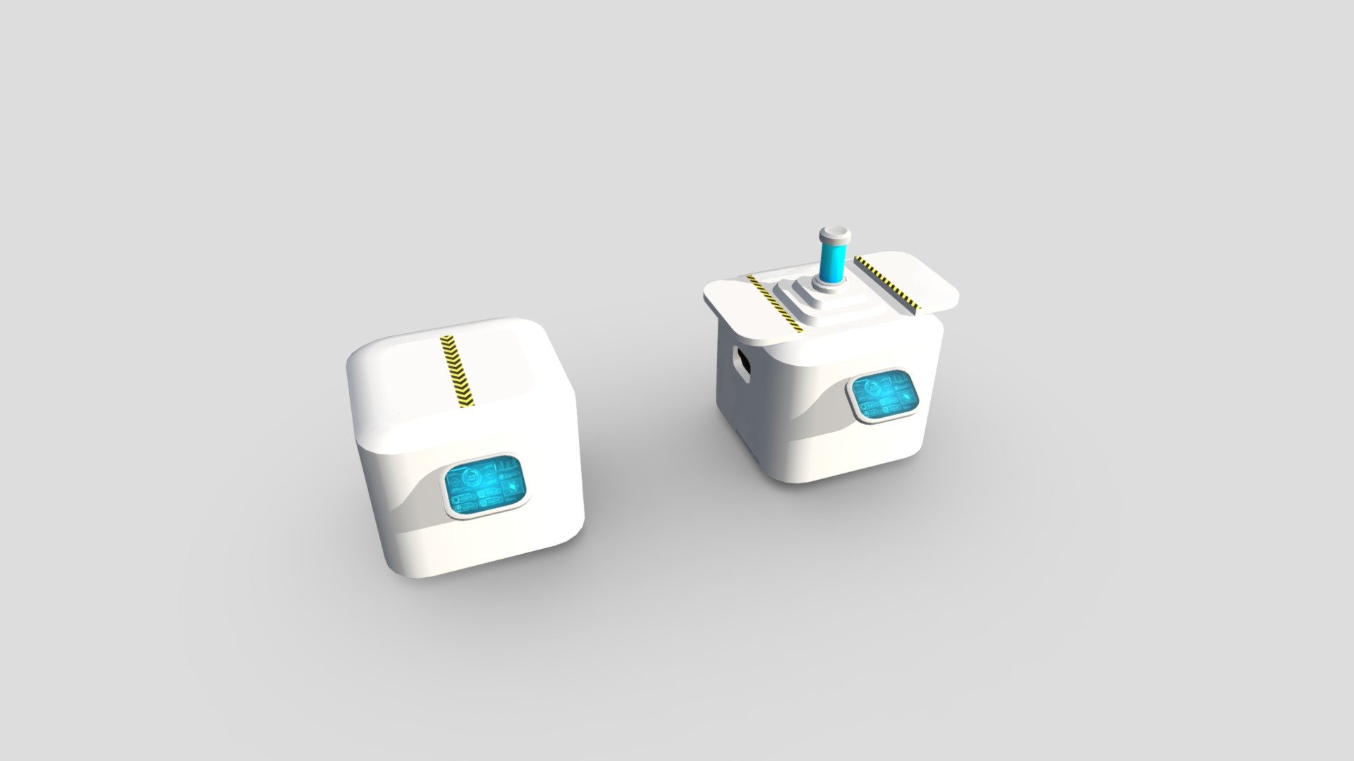 Lab Chest [Low Poly] - 3D model by HanSoloSnipe [dfe80a0] - Sketchfab