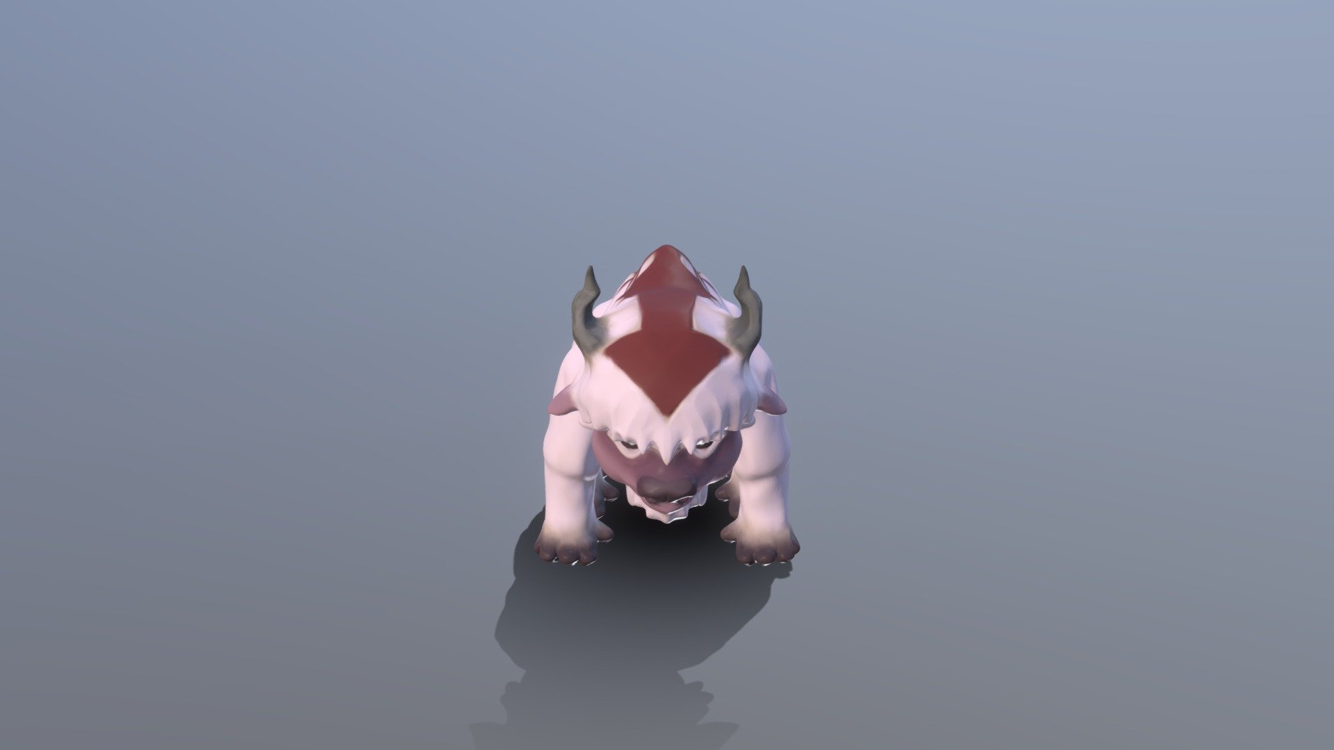 [SCHOOL PROJECT] Appa the Flying Bison - 3D model by Playbe [dfe8d02] - Sketchfab