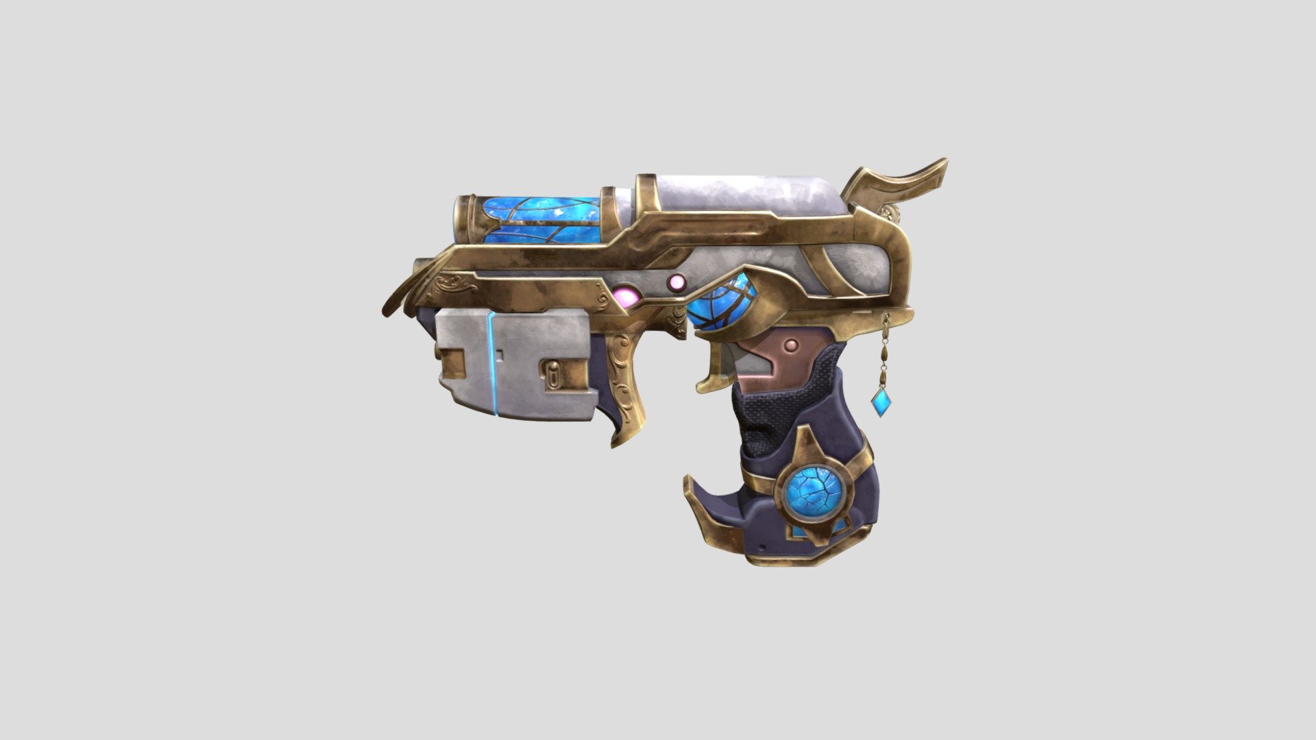 Gun Arcane - 3D model by Gwenabracadabra [dfe8e6d] - Sketchfab