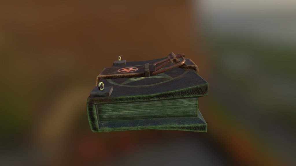 Magic book - 3D model by YzarkYzlyk [dfe95e2] - Sketchfab