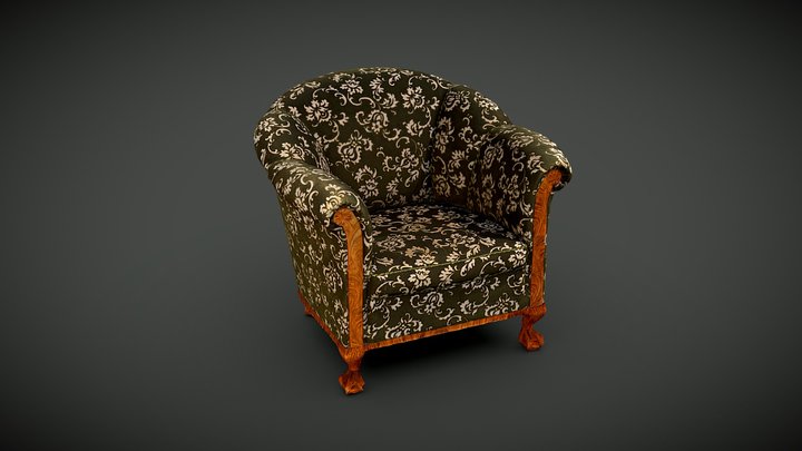 Armchair 3d Models Sketchfab