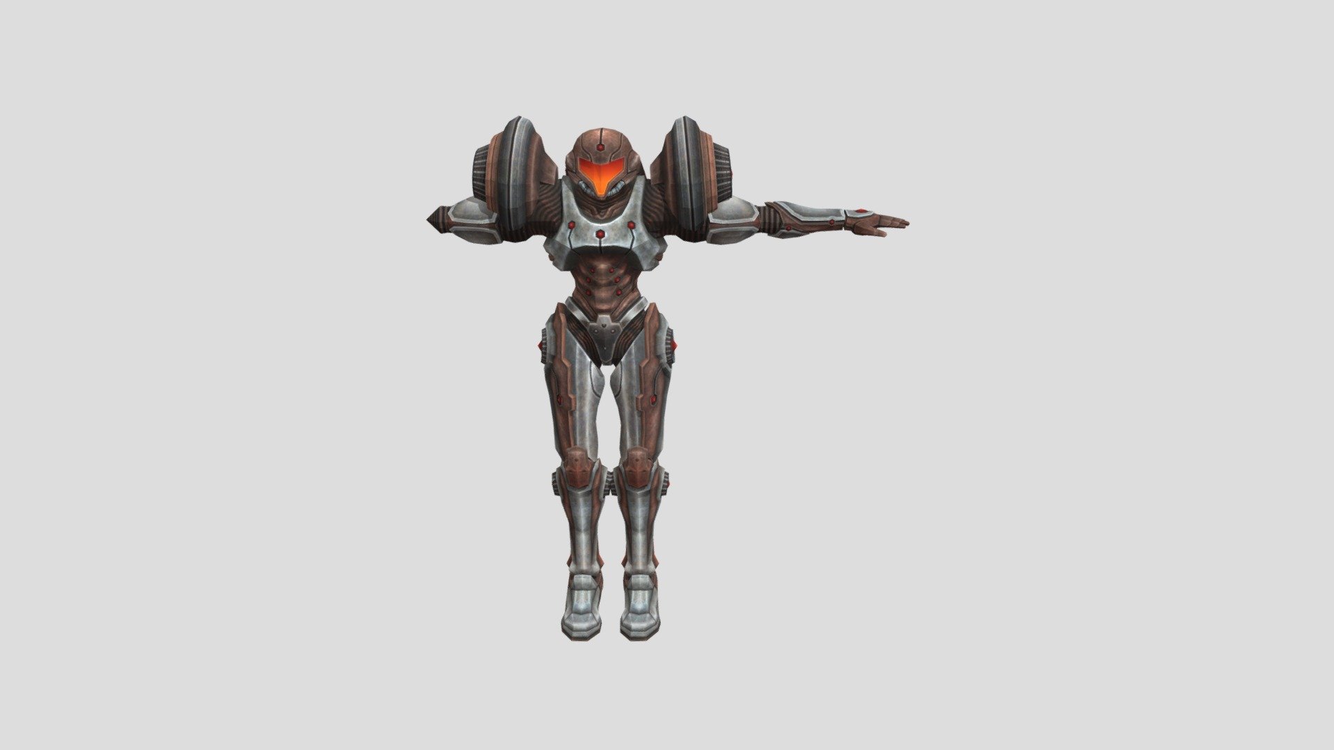 Game Cube - Metroid Prime 2 Echoes - Samus - Download Free 3D model by ...