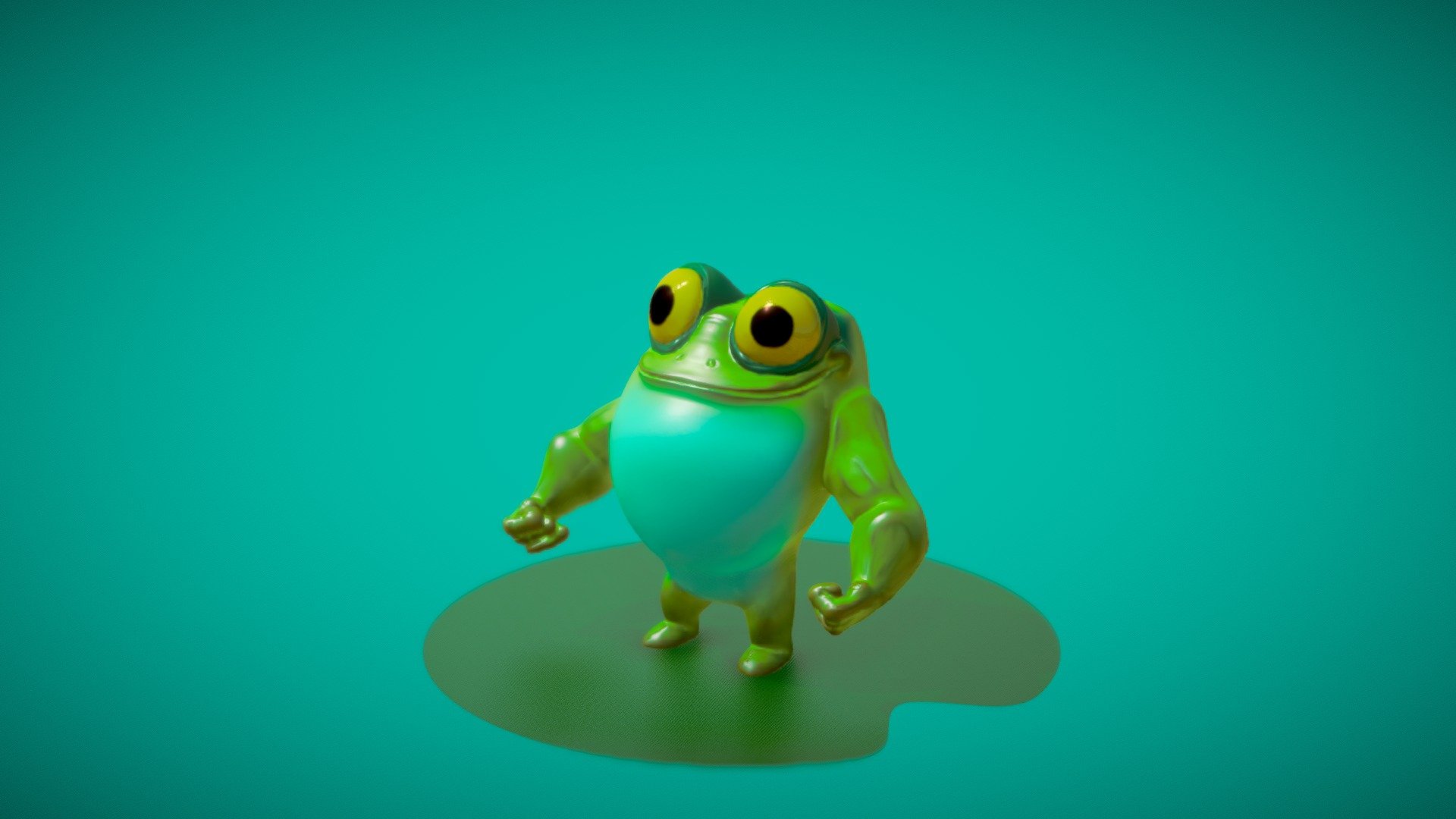 frog - Download Free 3D model by cgzyen [dfede8d] - Sketchfab