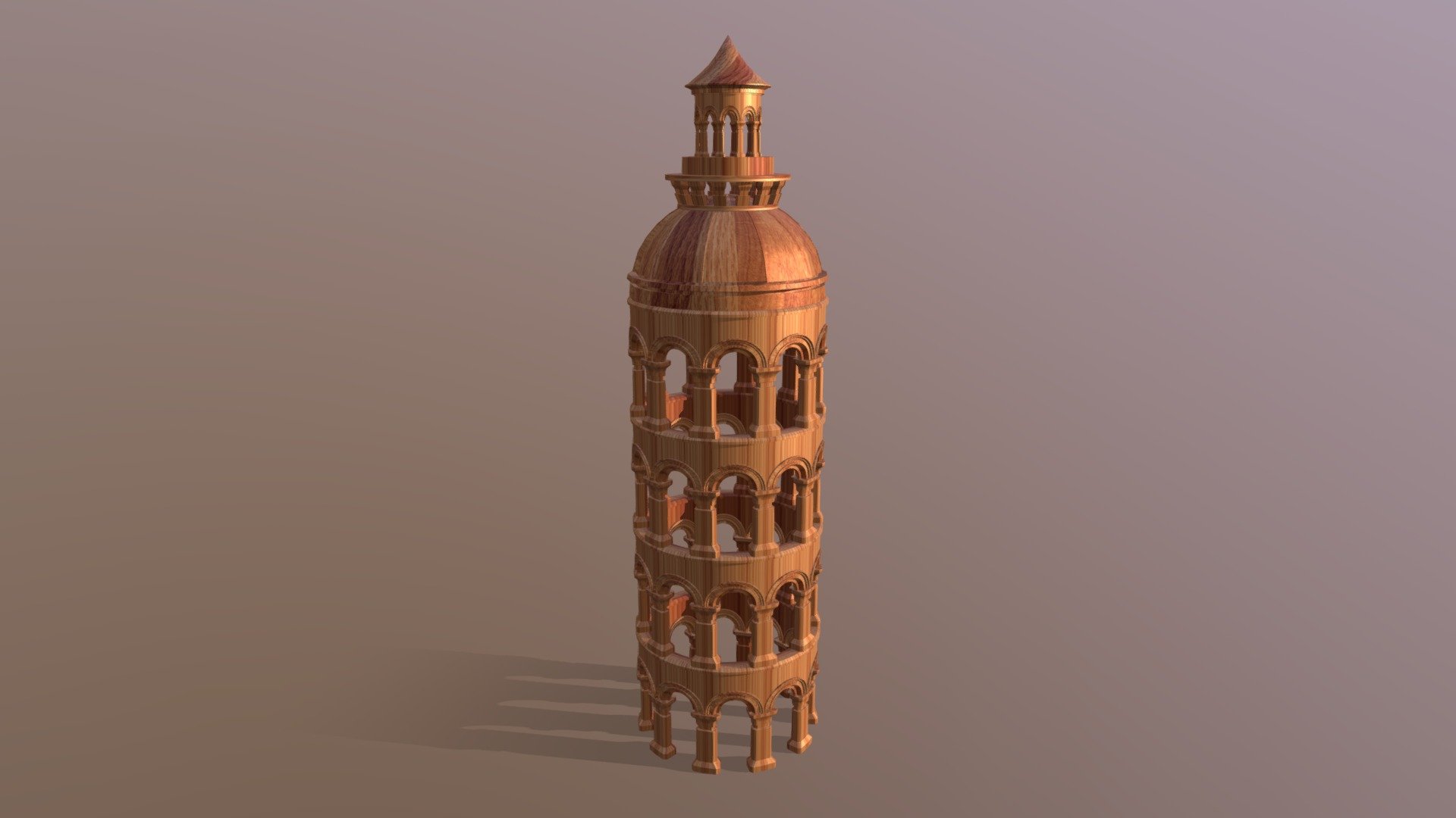 Rome tower - Download Free 3D model by rainbow1212123 [dfee113] - Sketchfab