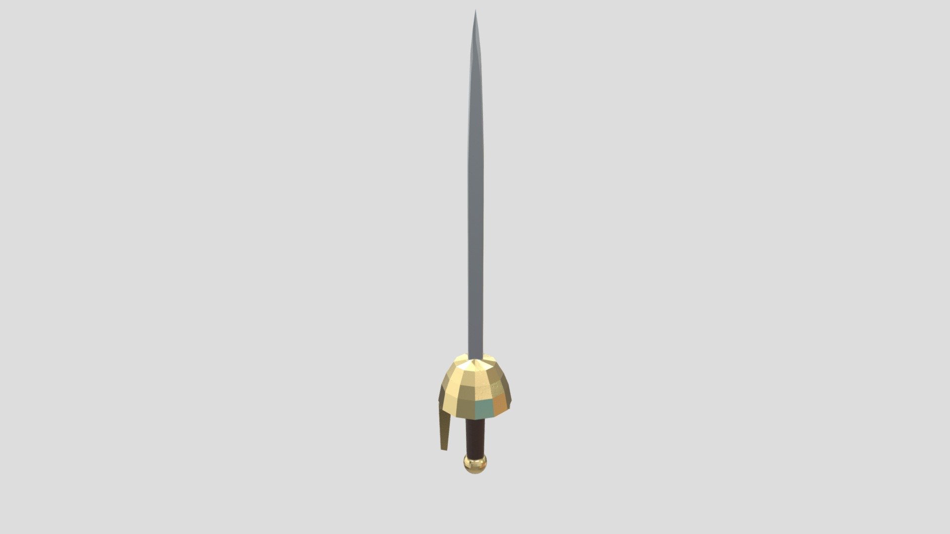 rapier - 3D model by asaford [dff1725] - Sketchfab
