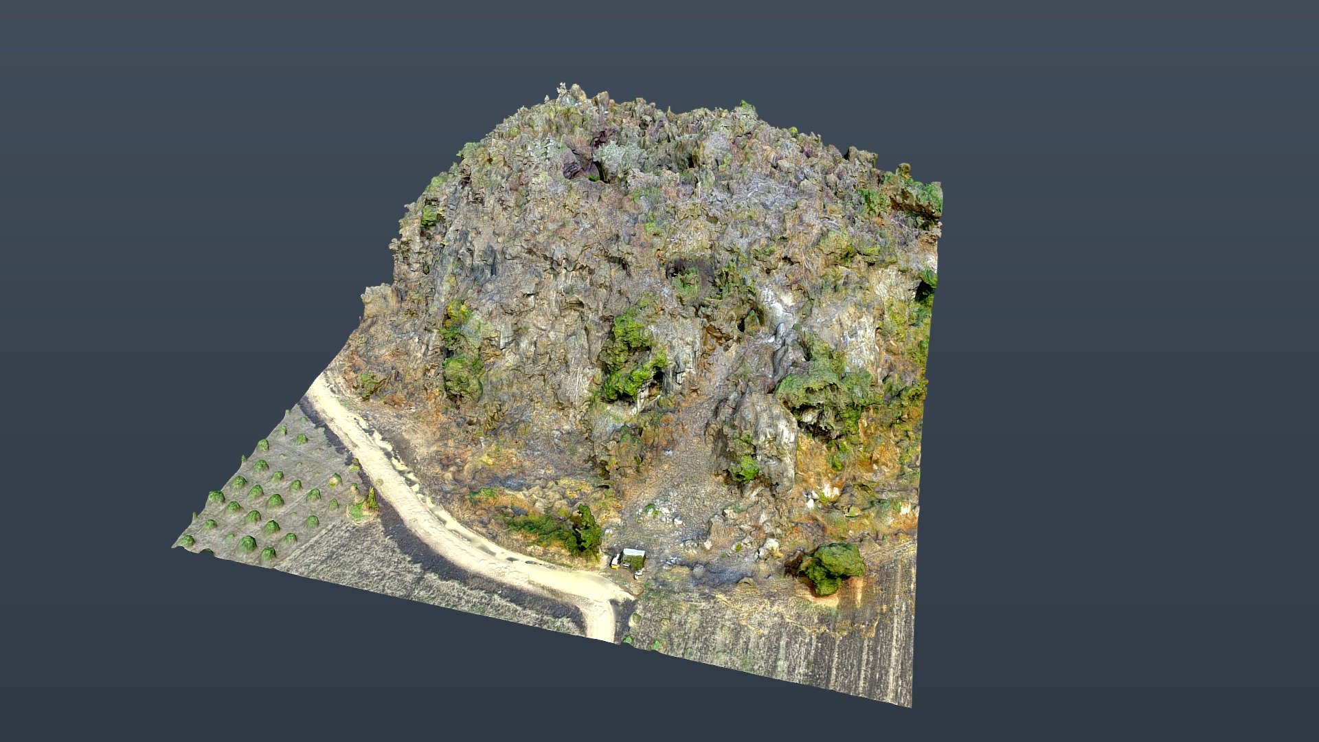 Laang Spean Phnom , coté grotte - 3D model by Nicolas.Josso [dff506f ...