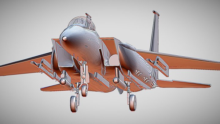 F-15 3D models - Sketchfab