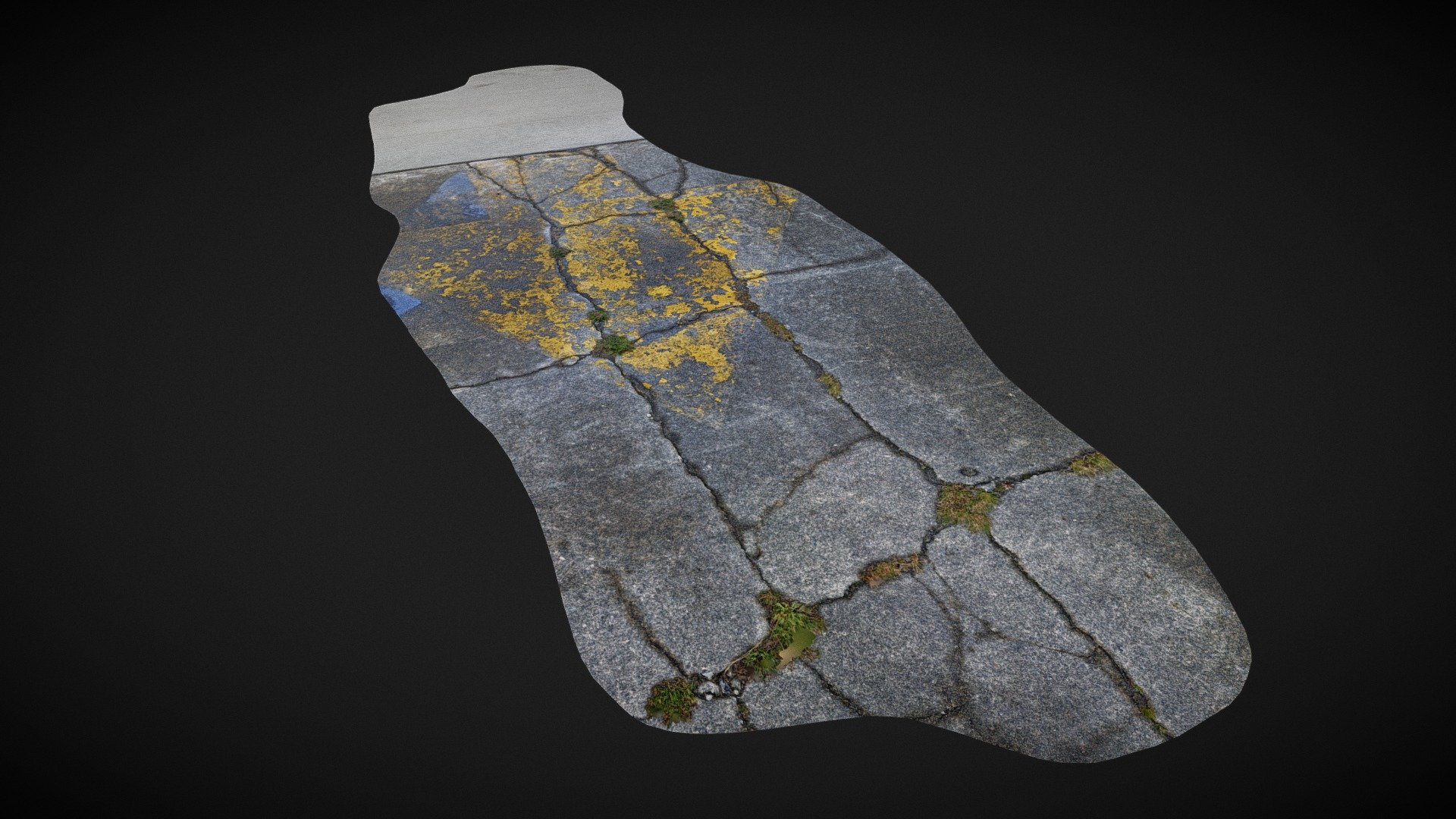 [FREE] Weathered Asphalt - Download Free 3D model by Baso Assets ...