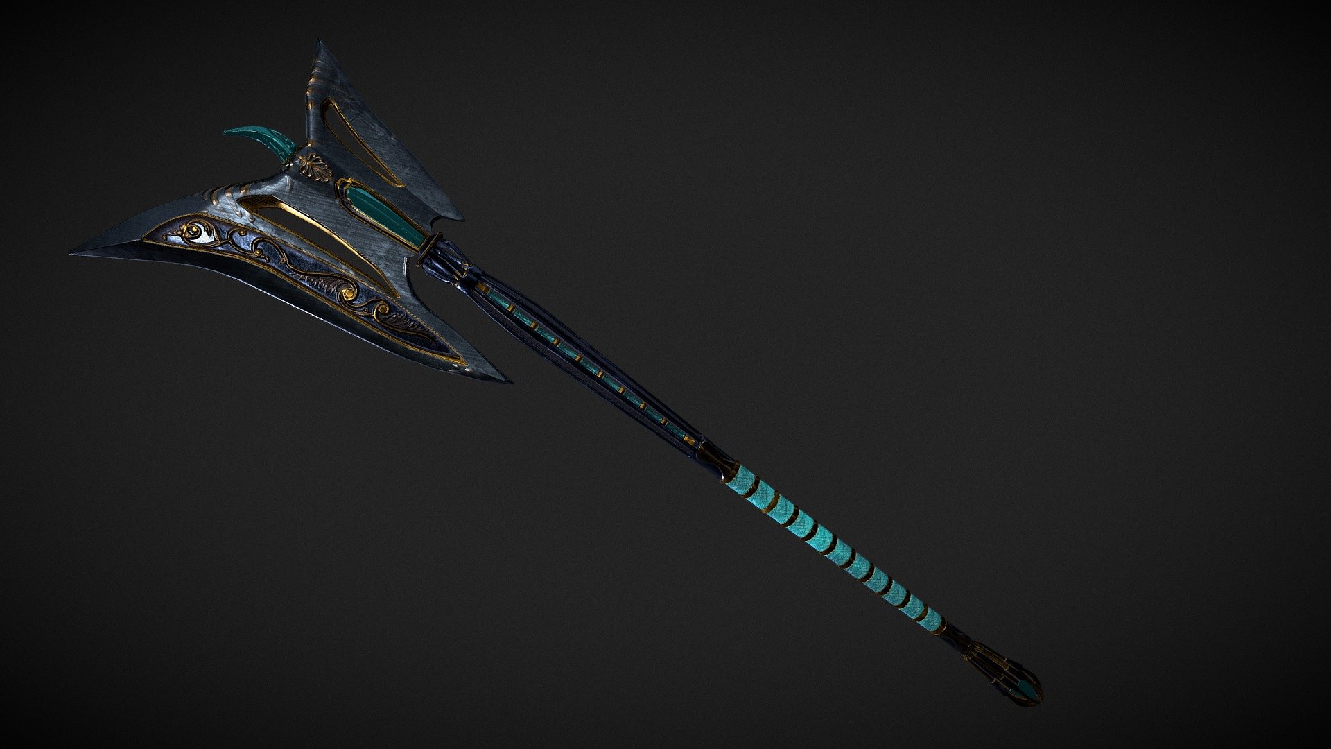 DEADHUNTERS - Great Axe Tier 5 - 3D model by Adam Várkonyi (@T4rk ...