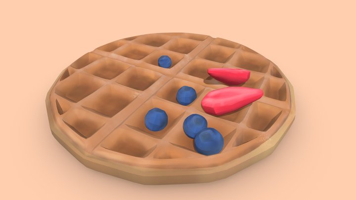 Waffle 3D models - Sketchfab