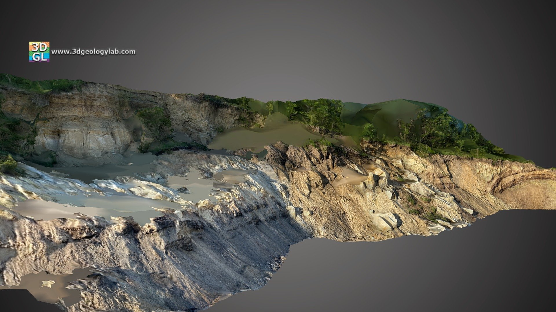 Outcrop (SaEf2) - 3D model by 3D Geology Laboratory (@3DGeologyLab ...