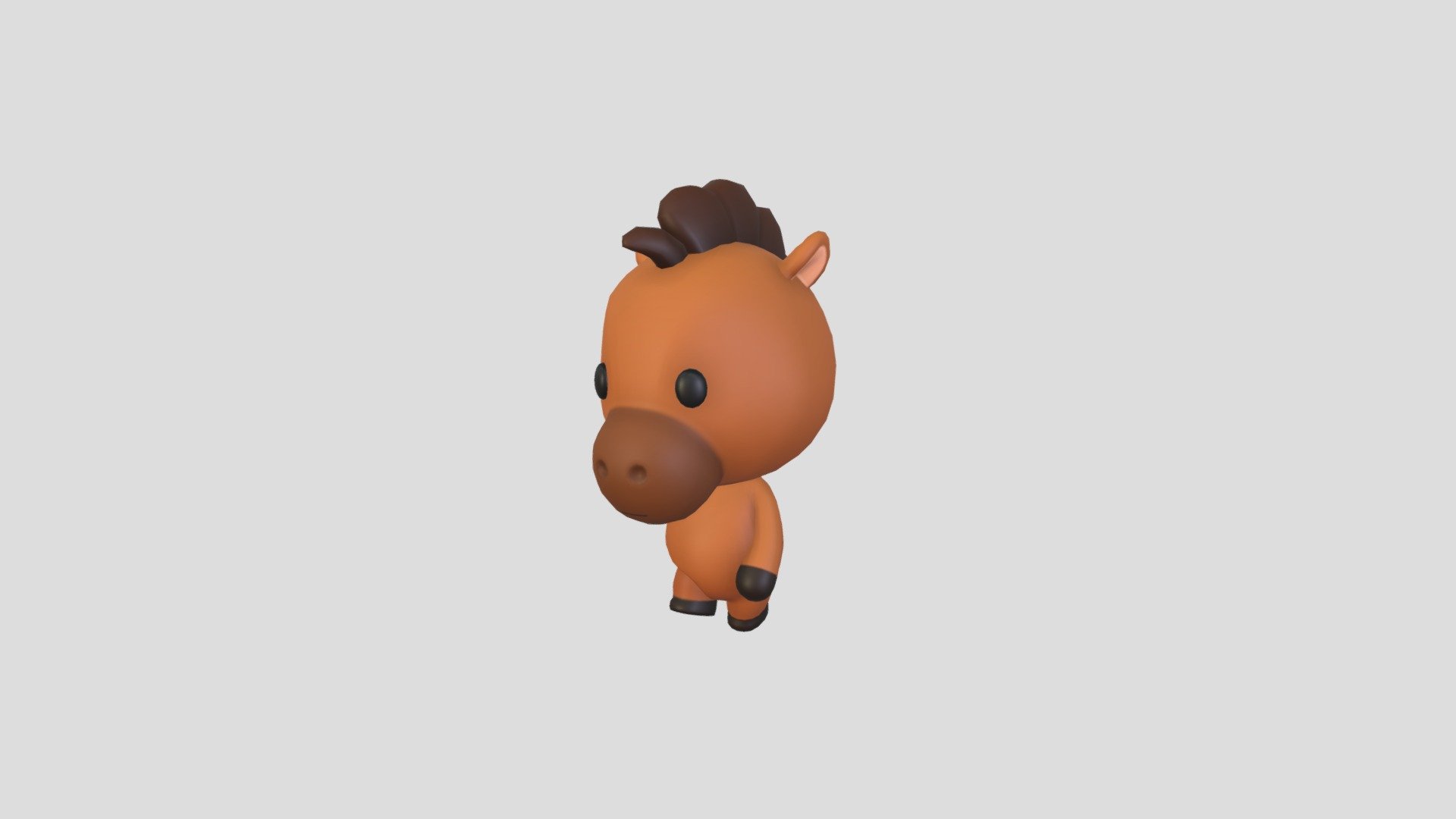 Character140 Rigged Horse - Download Free 3D model by BaluCG [dffcadb ...