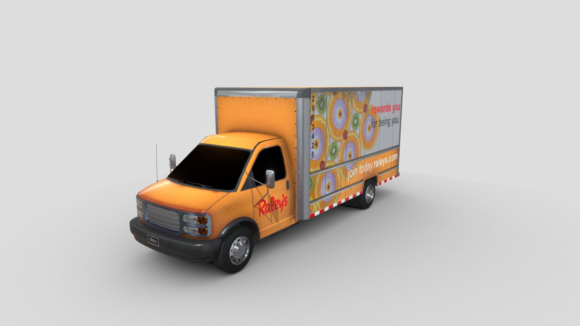 '97 GMC Savana Box Truck - 3D model by Lex713 (@LunarEclips3) [dffd243 ...