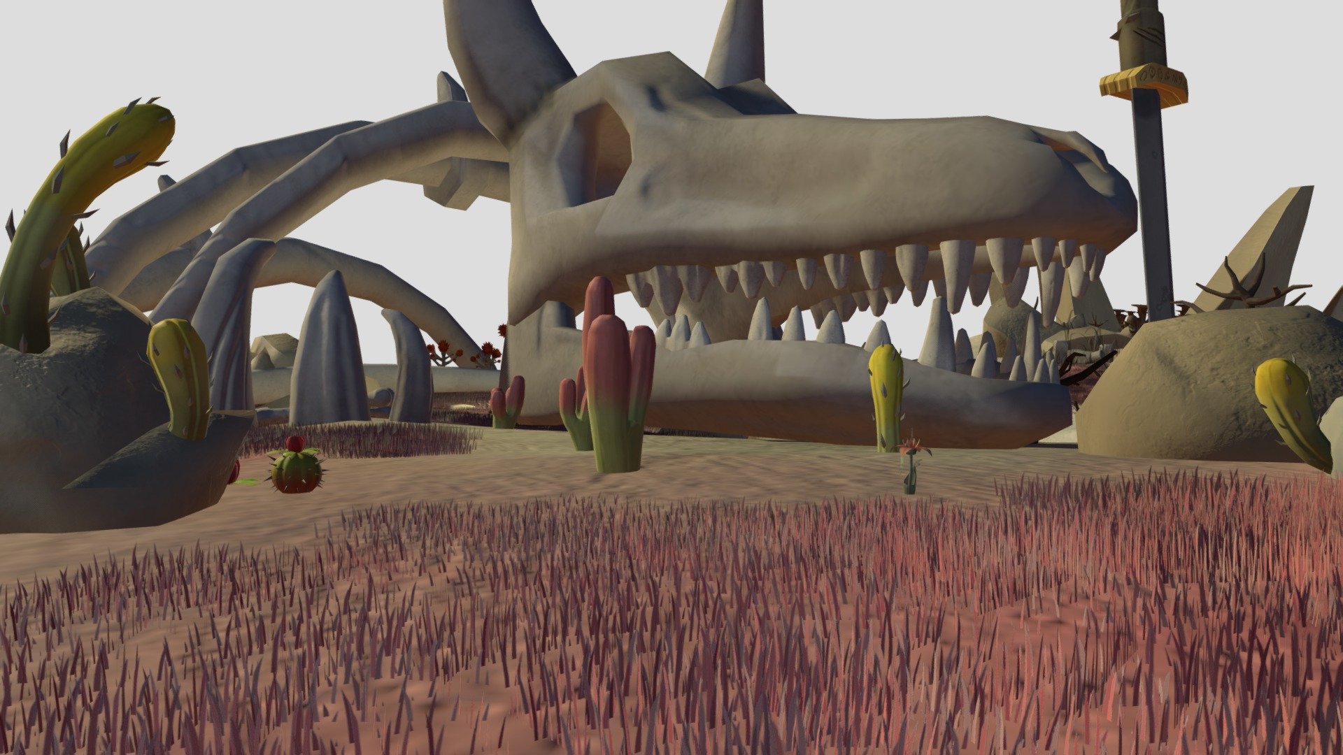 Deadland Island - Sunfall - 3D model by Biubiuz._ (@biubiuz) [dffe0d7 ...